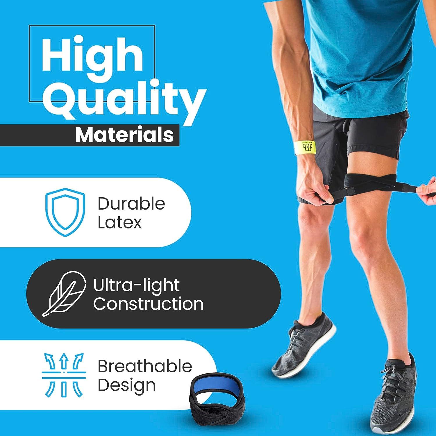 CROSSTRAP IT Band Strap - Adjustable Compression Wrap for ITB Syndrome ...