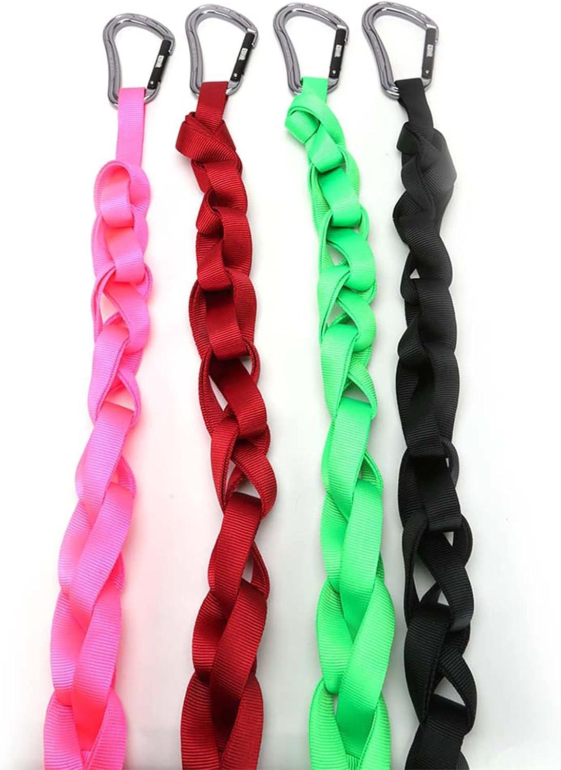 Rock-N-Rescue 20-Foot Heavy-Duty Tubular Nylon Webbing and Carabiner ...