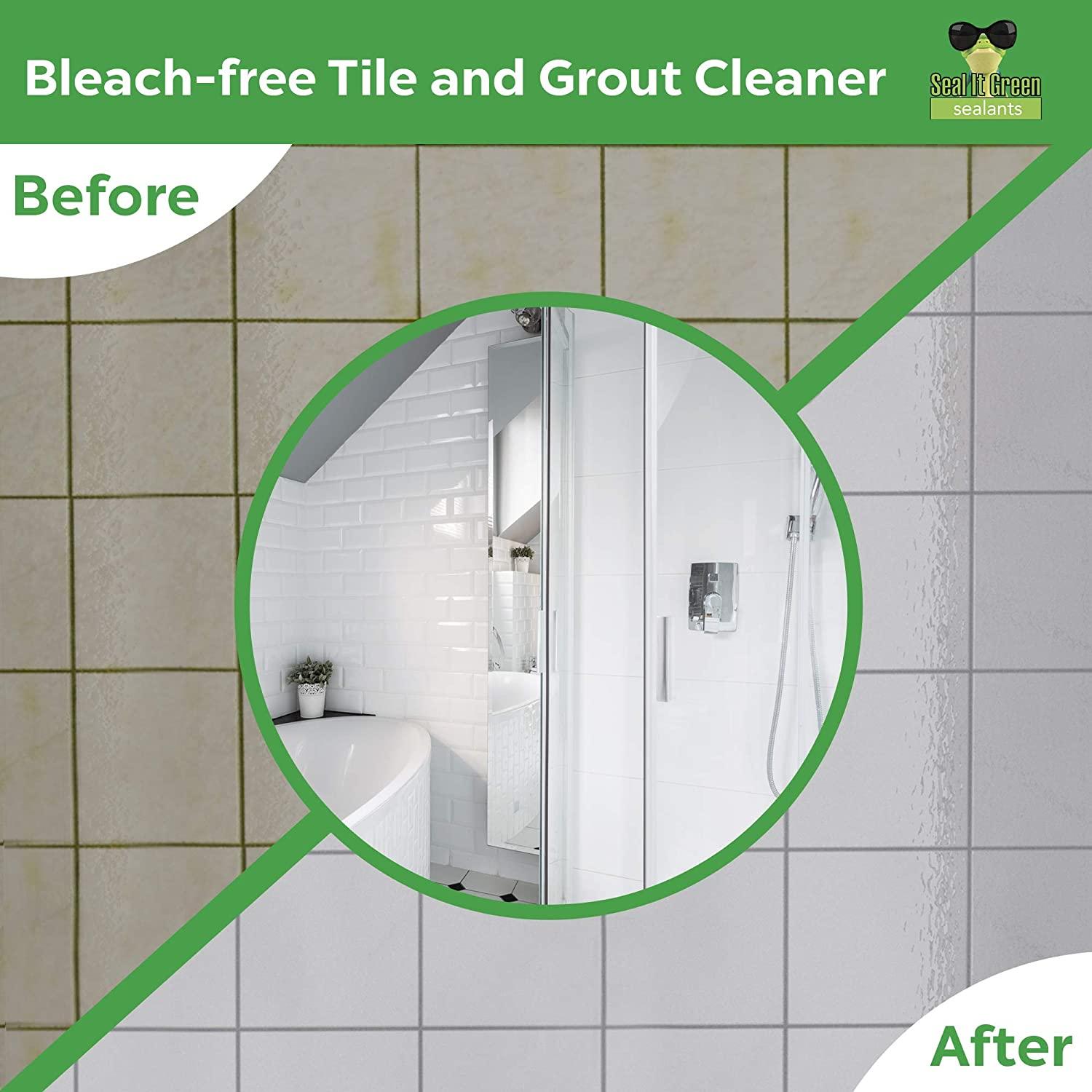 Natural Grout Cleaning Gel - Non-Toxic, Bleach-Free, Plant Based ...