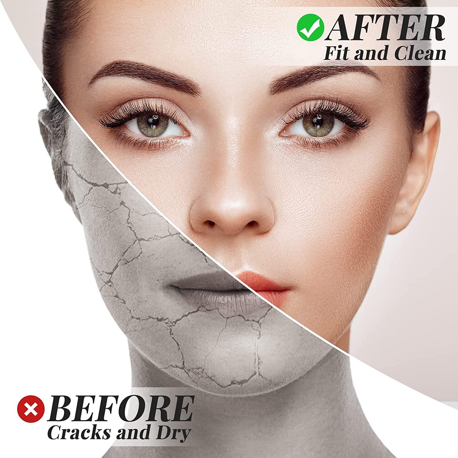 Patelai 2 Pcs Triangle Powder Puff Set - Soft & Reusable Makeup Sponges ...