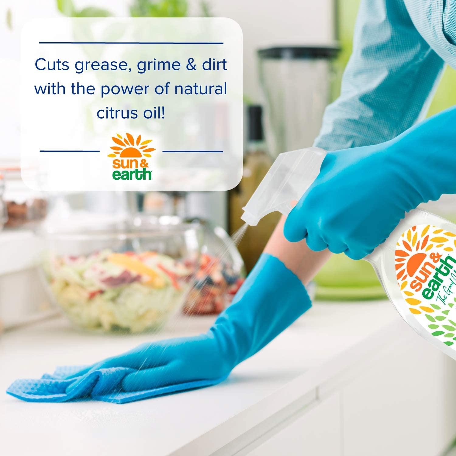 Sun & Earth All Purpose Cleaner - Light Citrus, 6 Pack (132 Fl Oz ...