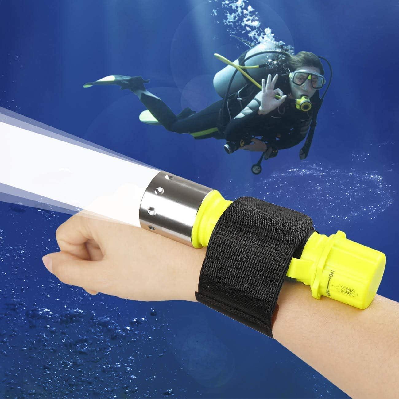 Bestsun Professional 1800 Lumen Diving Flashlight | Super Bright Scuba ...