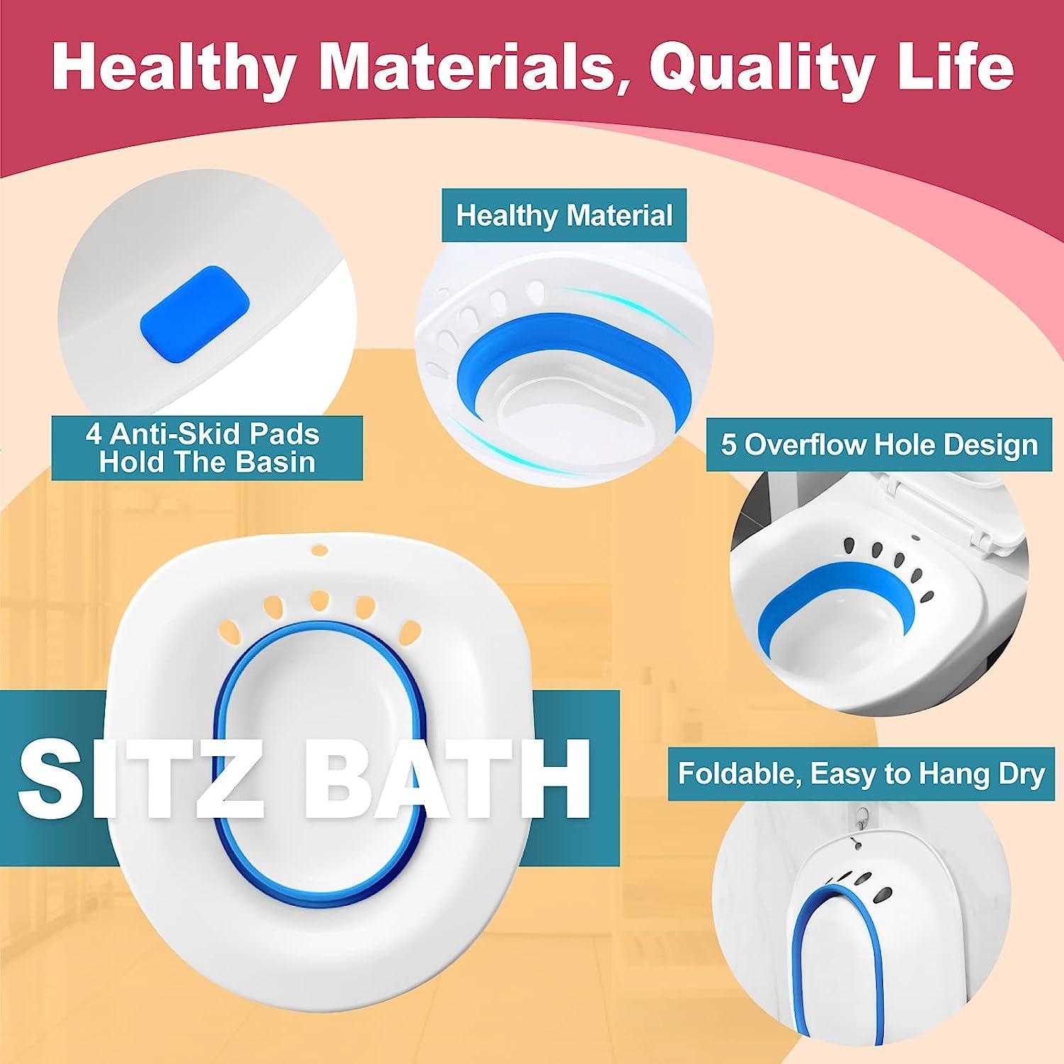 Sitz Bath for Hemorrhoids & Postpartum Care - Pregnancy & Perineal ...
