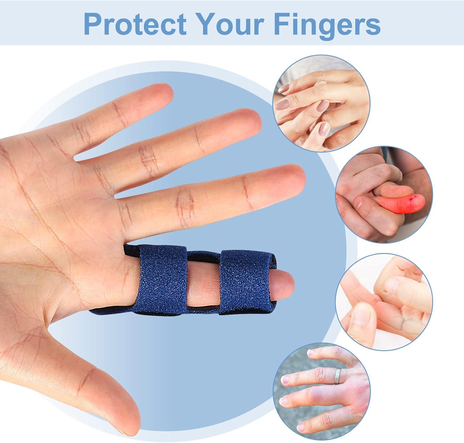 Adjustable Finger Splint & Corrector | Support for Fractures Sprains ...