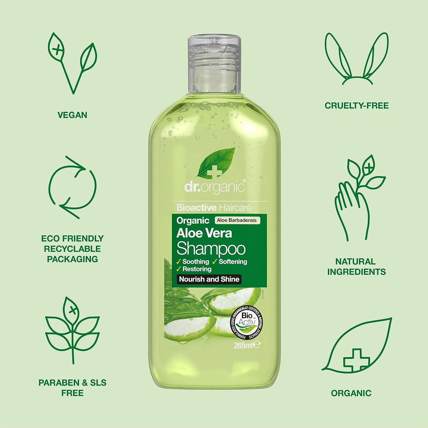 Organic Doctor Aloe Vera Shampoo - 9 fl oz | Natural Hair Care | Buy ...