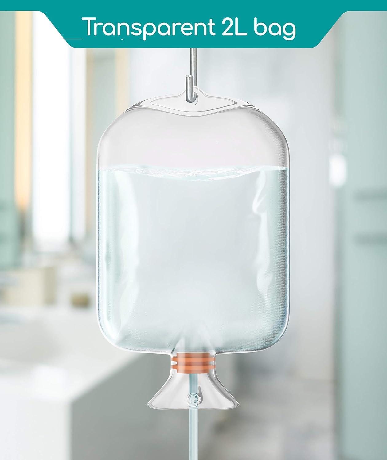 Medi Grade 2L Enema Kit for Adults - Transparent Hands-free Colonic ...