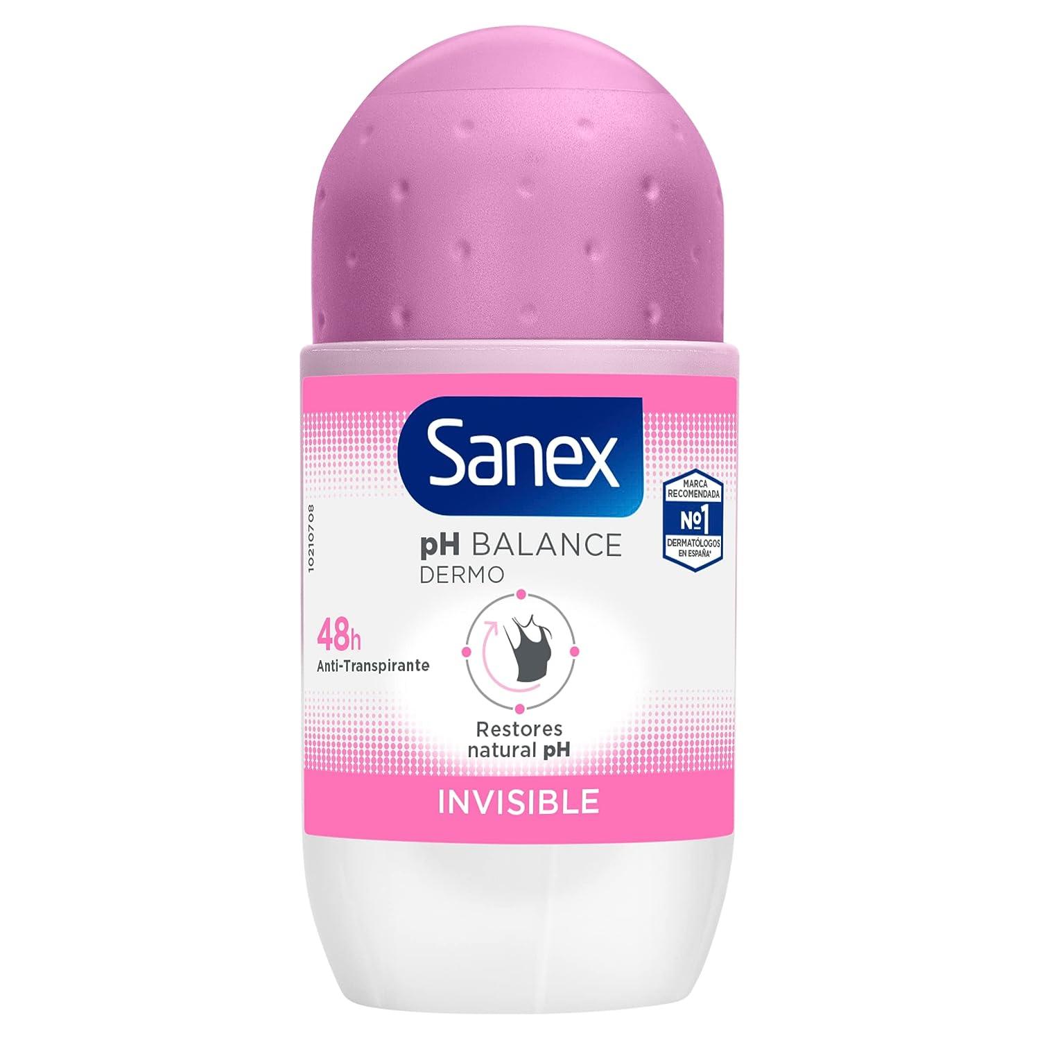 Sanex 50ml Invisible Deodorant Roll-On - Long-Lasting Protection | Buy ...