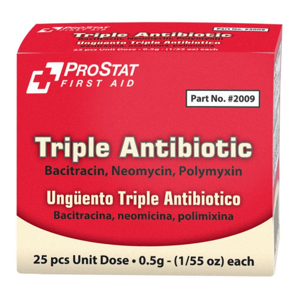 ProStat First Aid 2009 Bacitracin Zinc Triple Antibiotic Ointment 0.5gm ...
