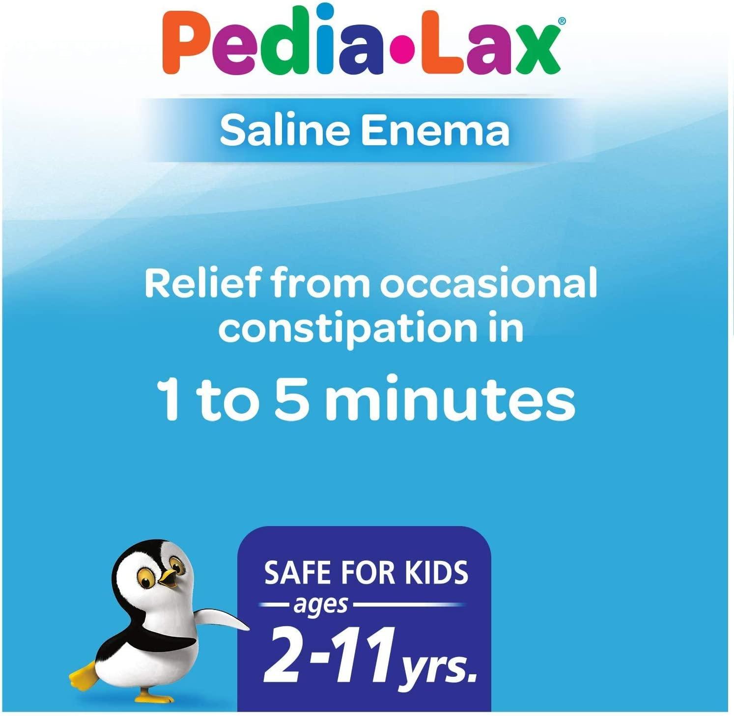 Pedia-Lax Fleet Enema Children 2.25 Fl Oz - Pack of 6 | Gentle Relief ...