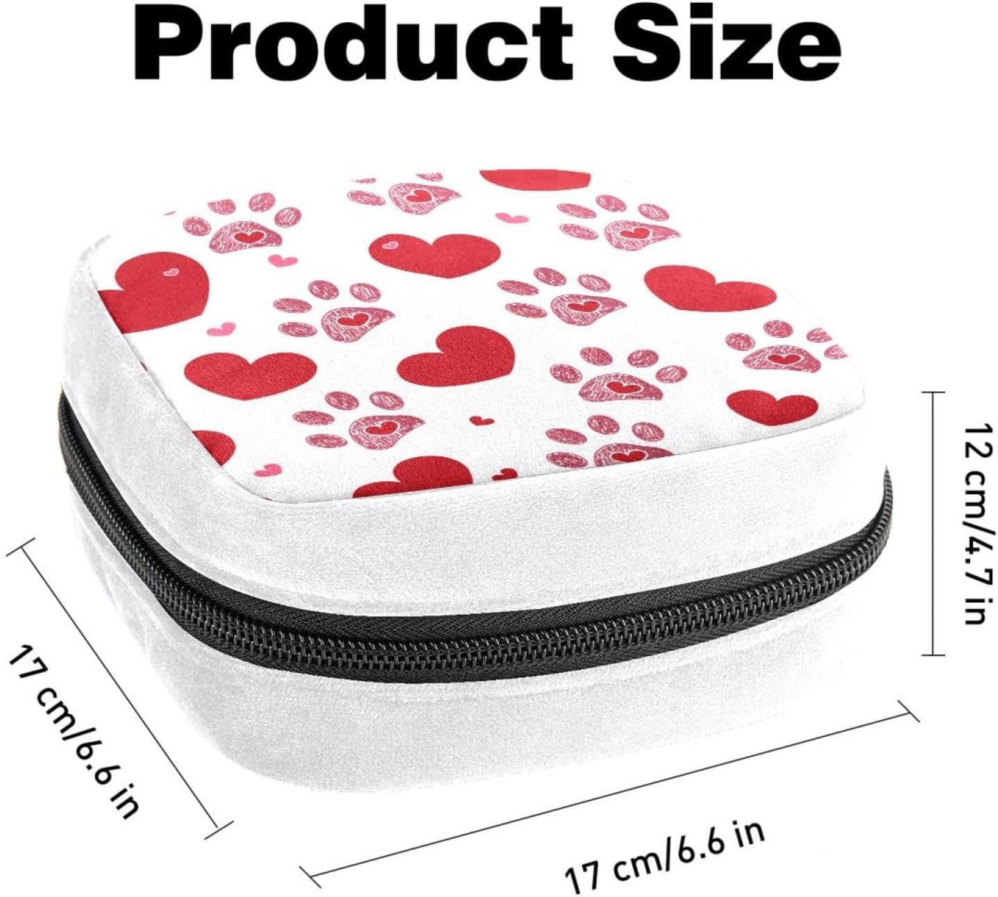 GIAPB Sanitary Napkin Storage Bag | Period Tampon Makeup Pad Pouch ...
