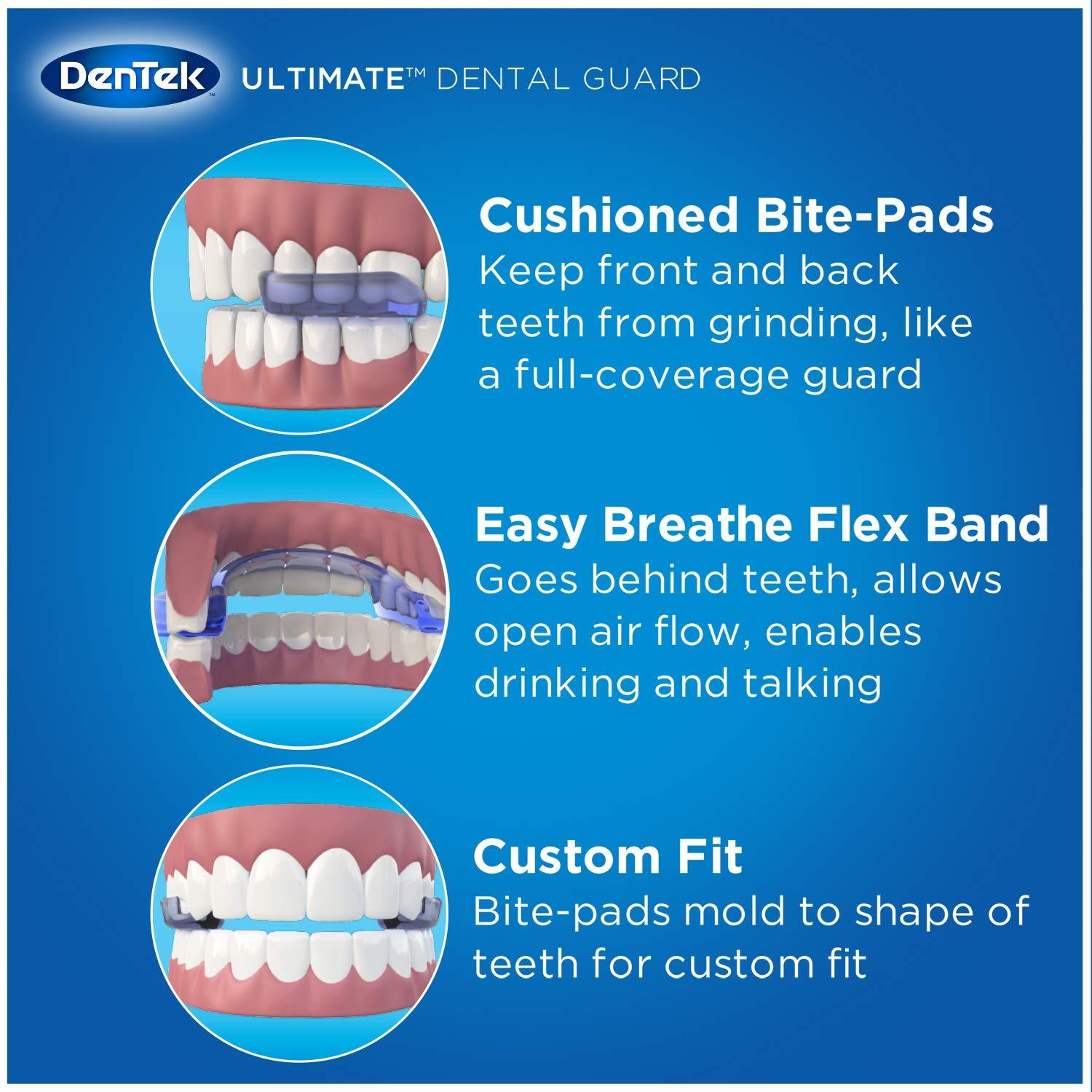 DenTek Ultimate Dental Guard - Ultra Light Slim Design with Storage ...
