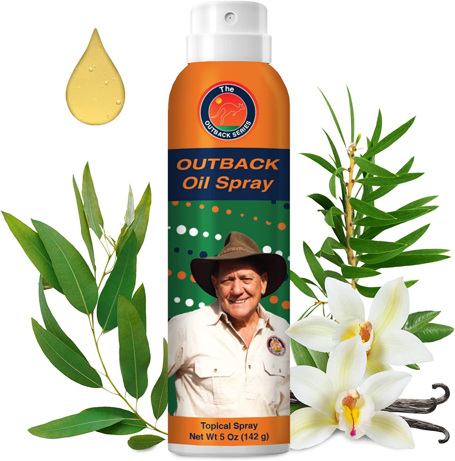Outback Pain Relief Spray - Natural Extra Strength for Back, Neck, Knee ...