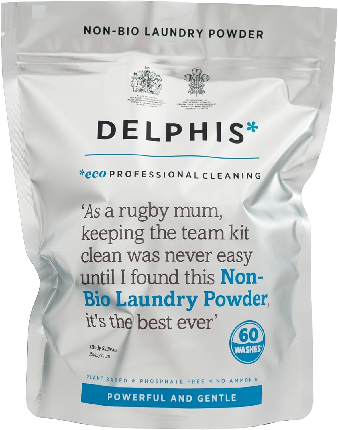 Delphis Eco Non-Bio Washing Powder + Free Collectors Tin | | 60 Washes ...