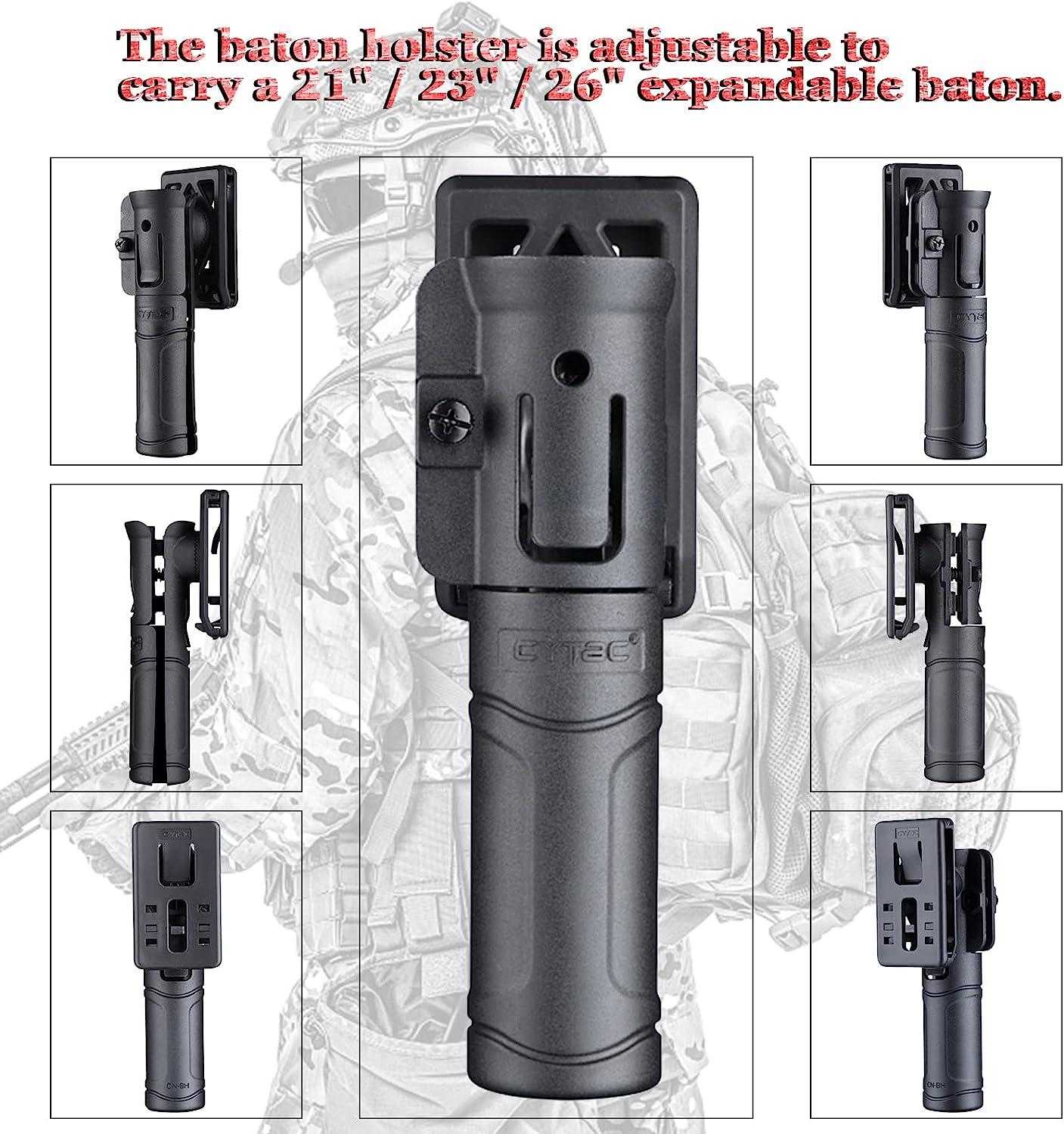 360 Expandable Holster for 21-26 Telescopic Baton | Tactical Swivel ...