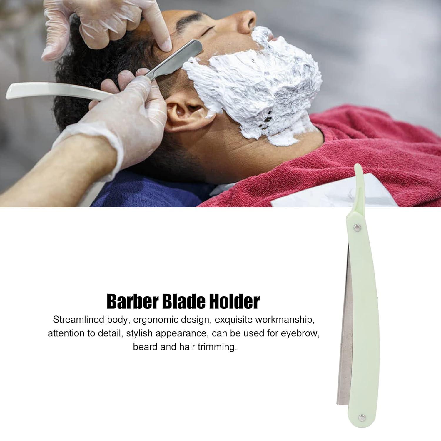 Stainless Steel Foldable Beard Blade Holder for Men - Premium ...