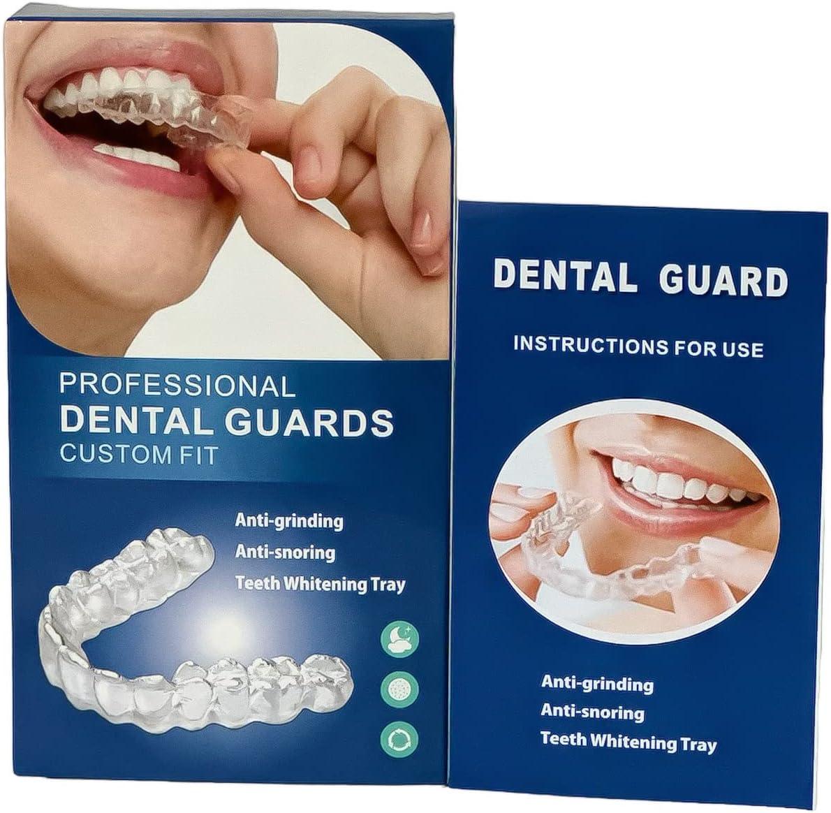 Dental Night Guard for Teeth Clenching & Grinding - 6 Moldable Guards ...