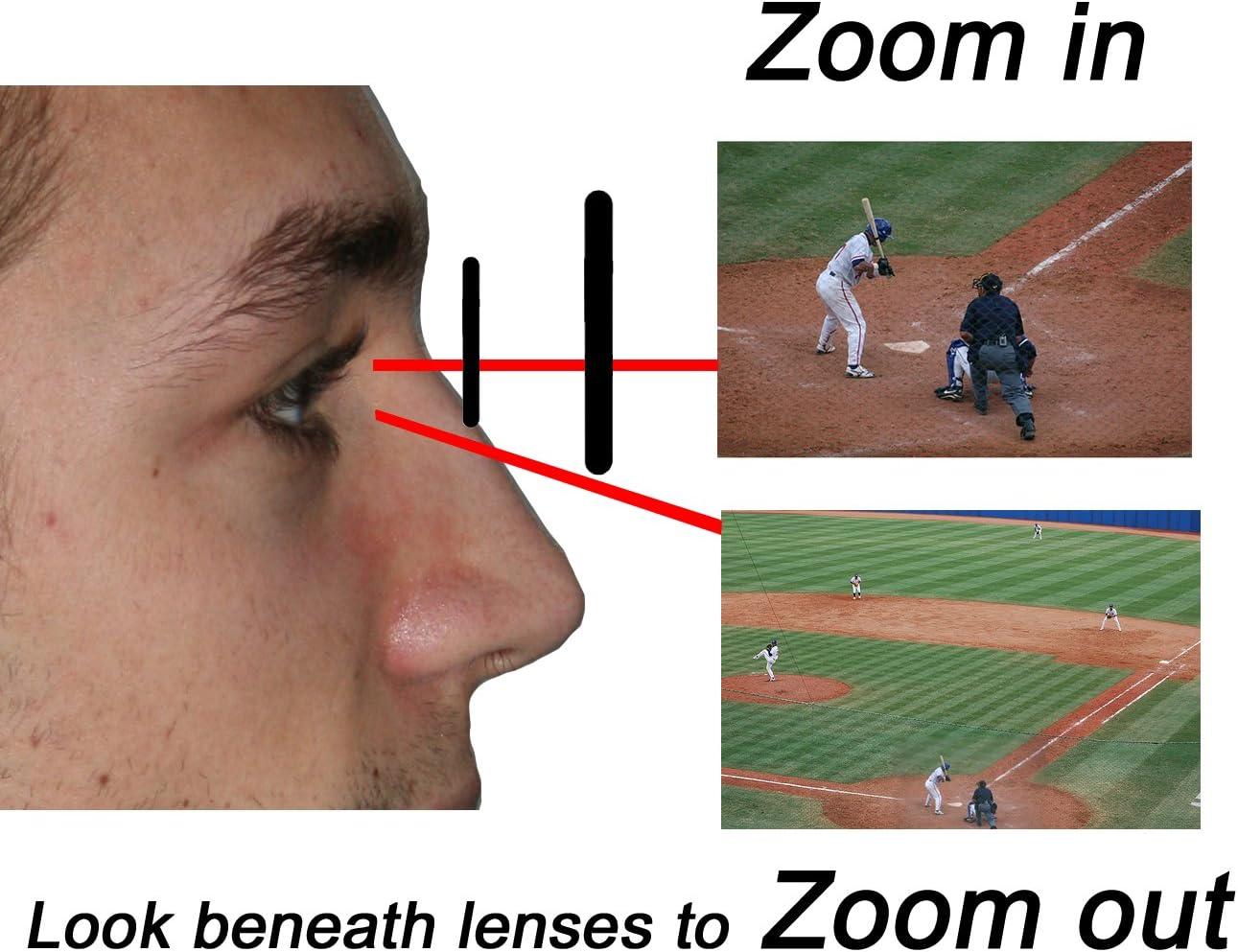 Opera Glasses 4X - Burgundy | Compact Telescope Zoom Lenses for Theater ...