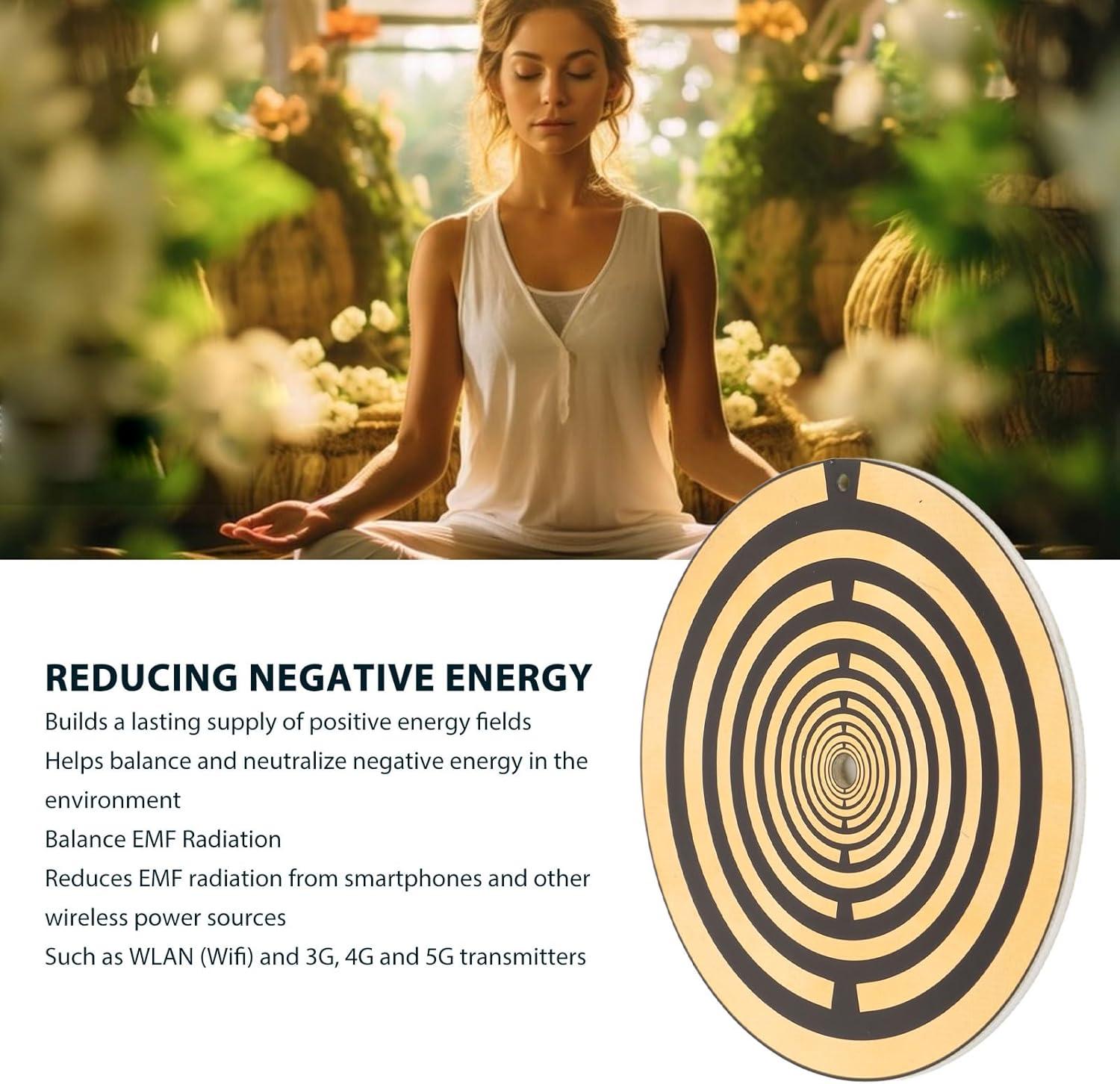 3 Inch Tesla Positive Energy Disc - EMF Radiation Reduction Balanced ...