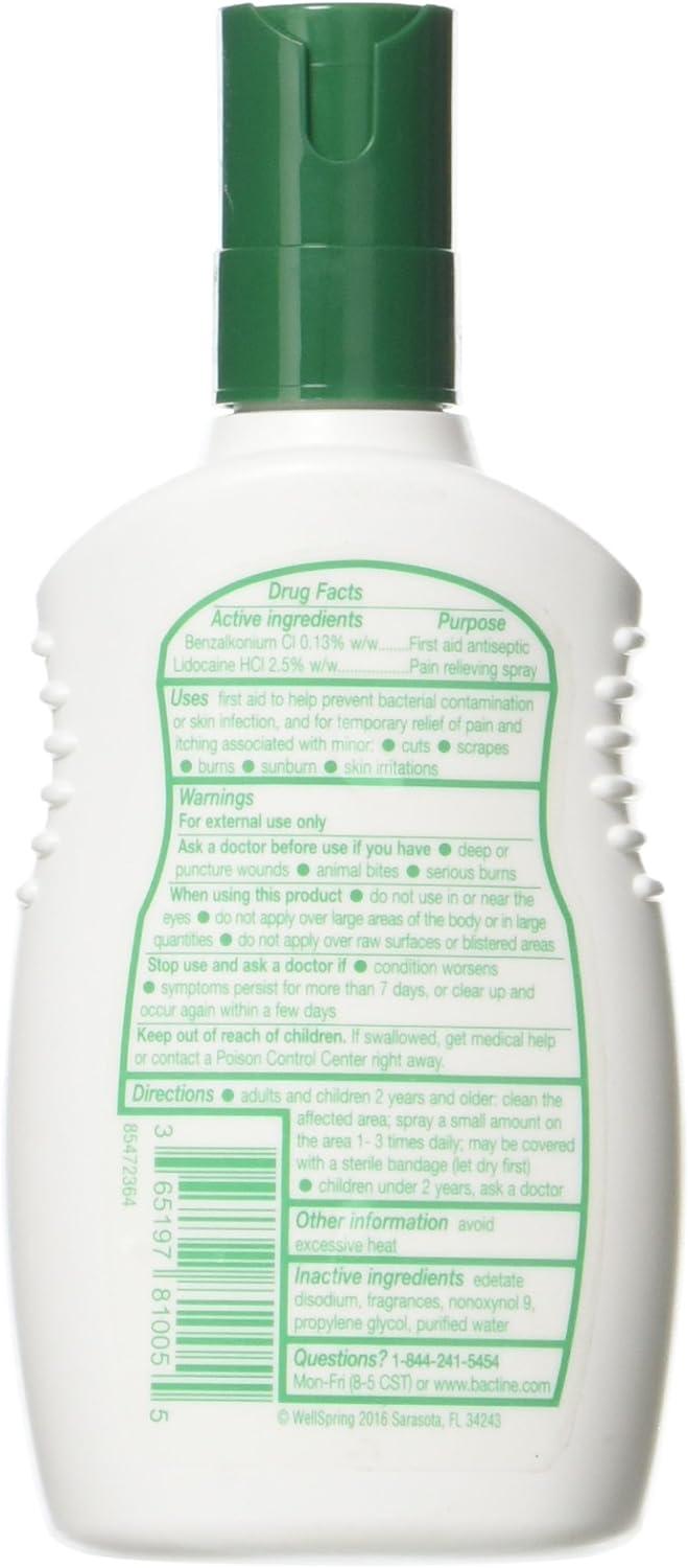 Bactine Pain Relieving Cleansing Spray 5 oz