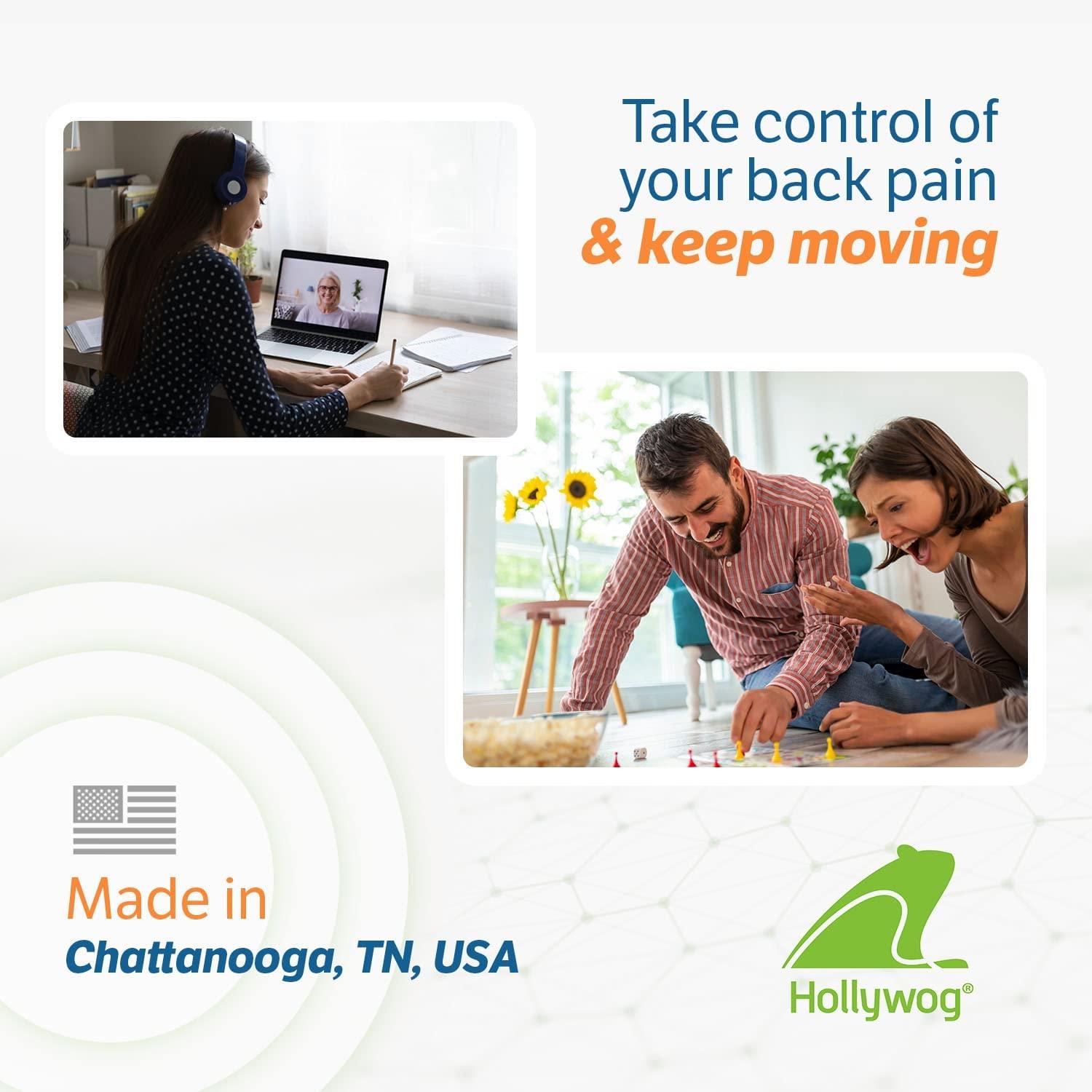Hollywog TENS Unit & Aleve Direct Therapy Pads Replacement - 10 ...
