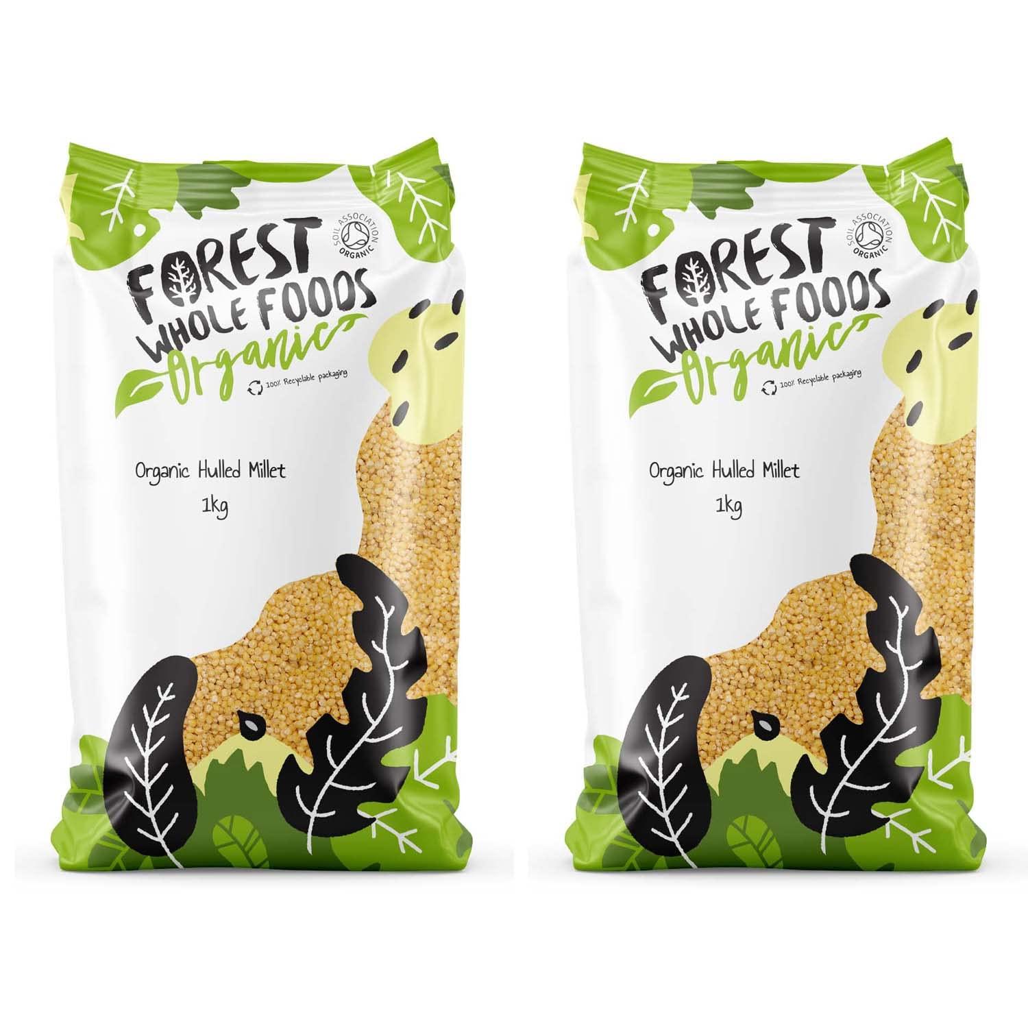 Forest Whole Foods Organic Hulled Millet - 2kg | Buy Now with Express ...