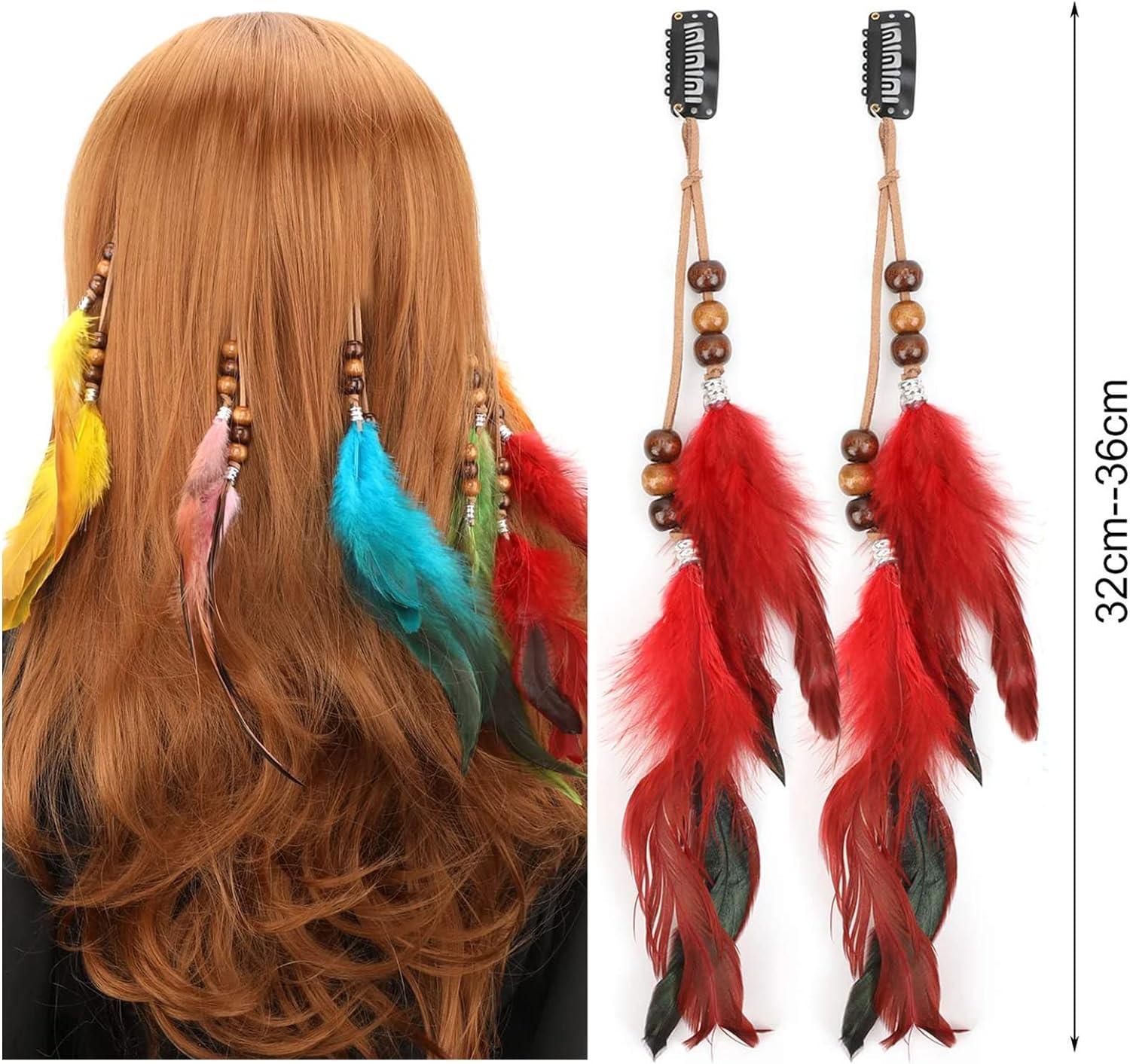 red feather clip