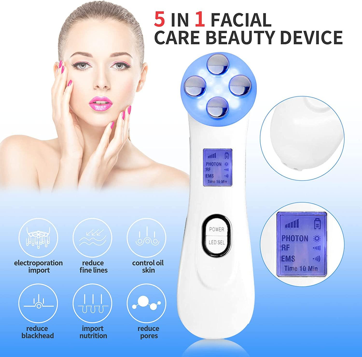 Facial Beauty Machine: 5-in-1 Multifunctional Beauty Device | Buy Now ...