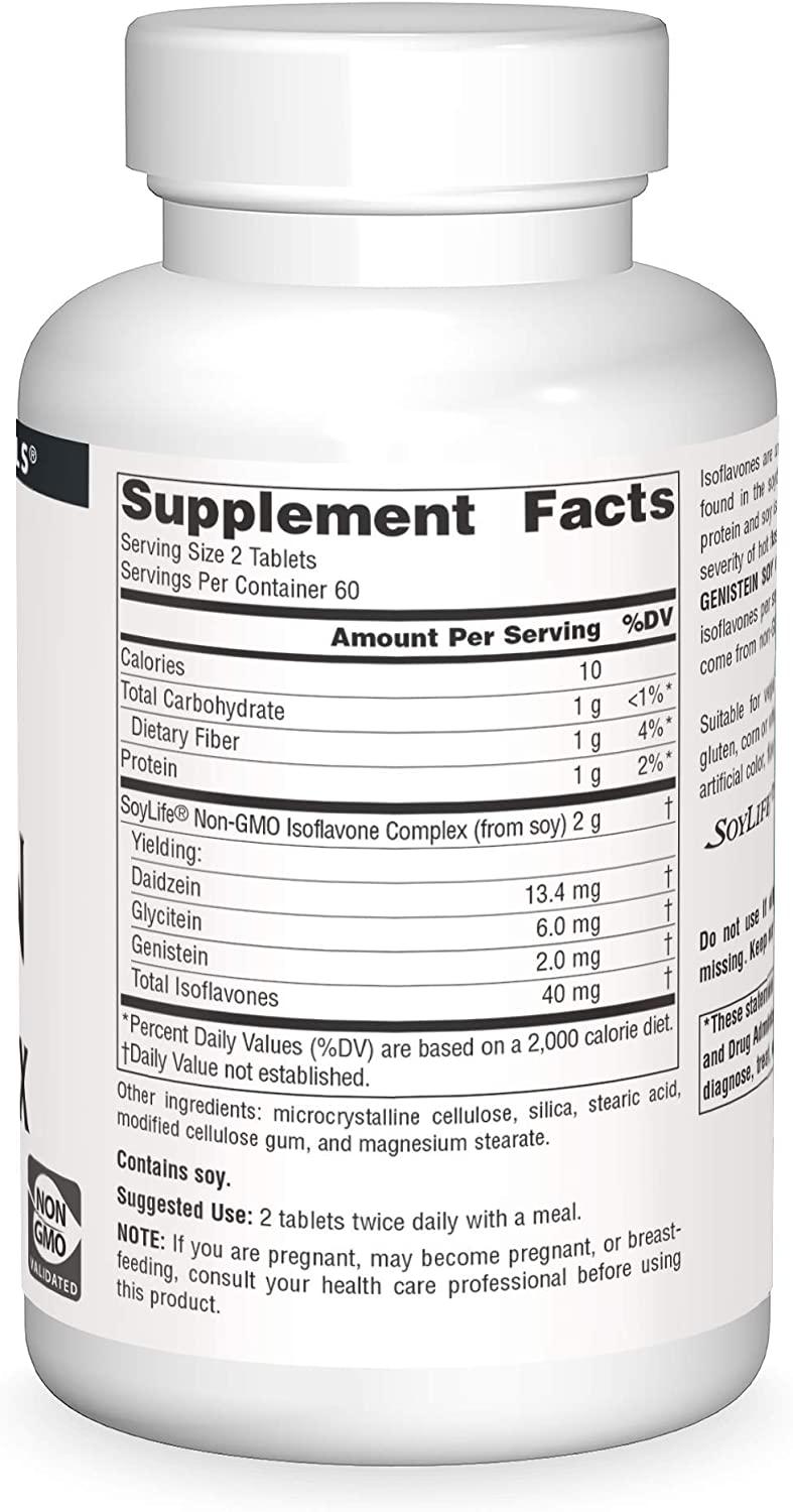 Source Naturals Genistein Soy Complex 1000 mg - 120 Tablets | Natural ...