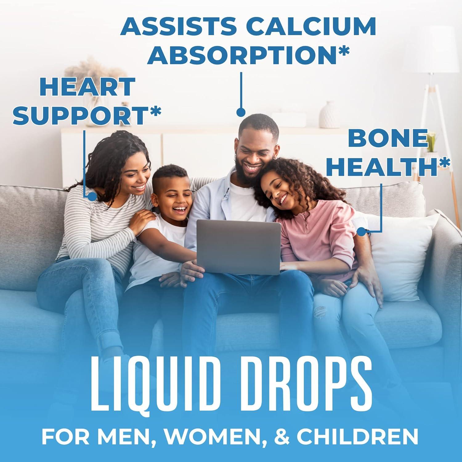 MaryRuth's Calcium & Vitamin K2 MK-7 Liquid Drops | Strong Bones ...