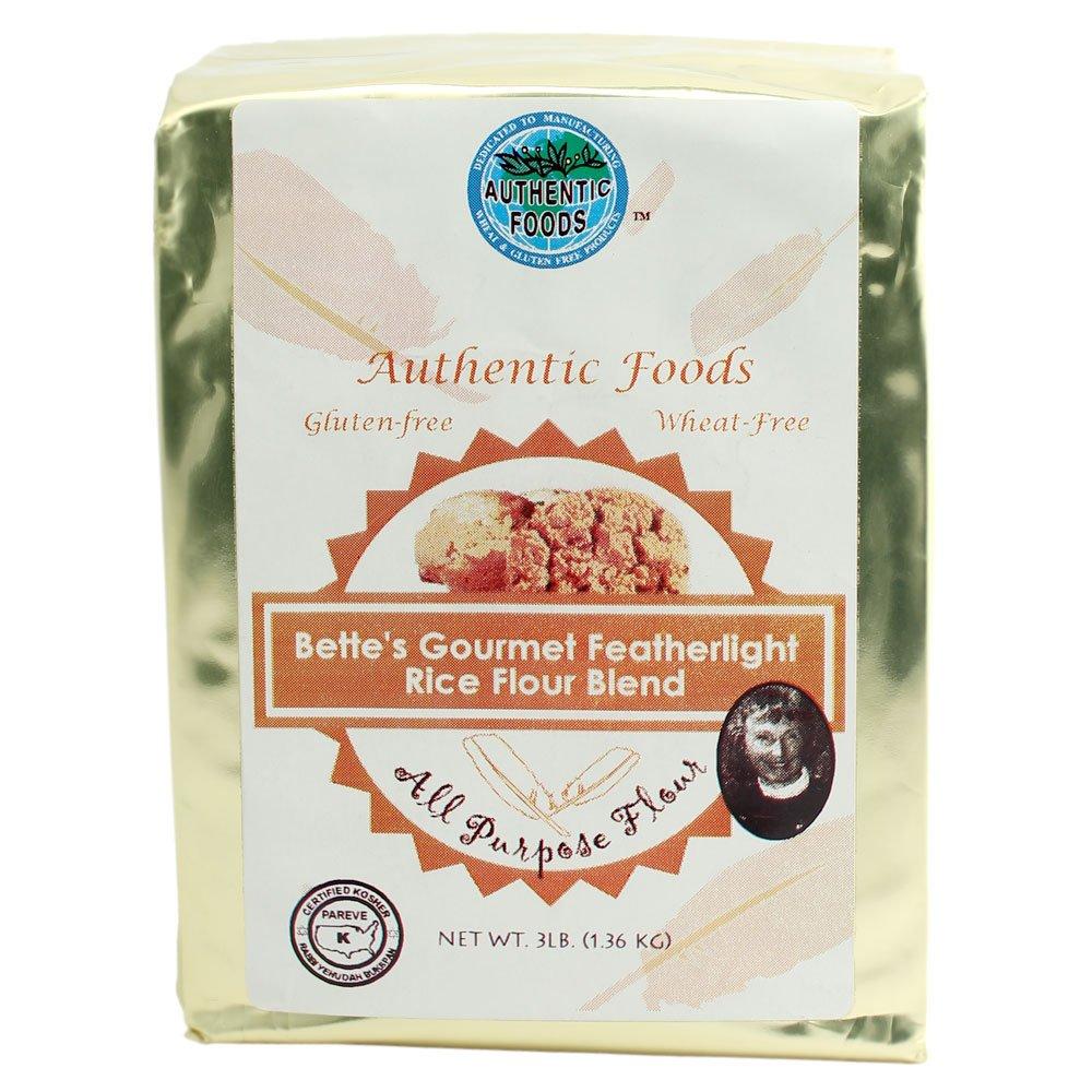 Authentic Foods Bette's Featherlight Rice Flour Blend - 3lb | Gluten ...