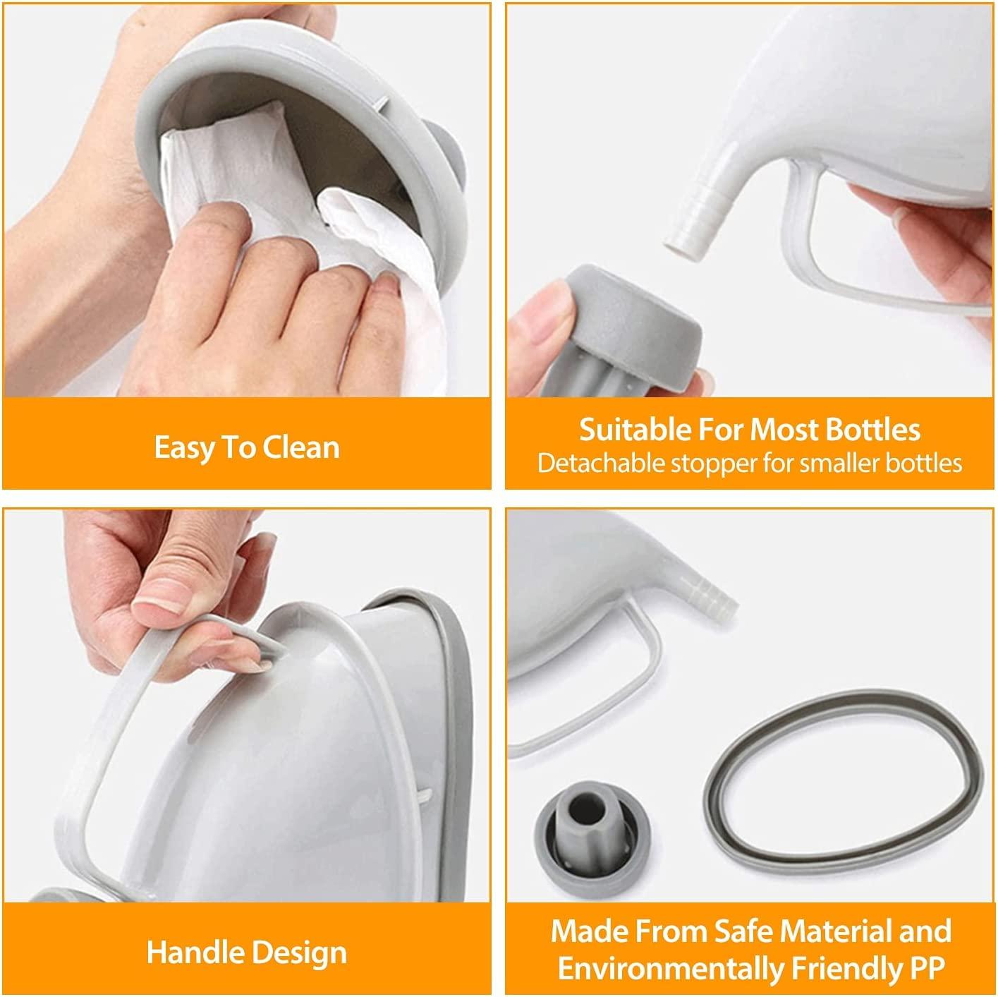 Unisex Portable Urination Device for Camping & Travel - Reusable Funnel ...