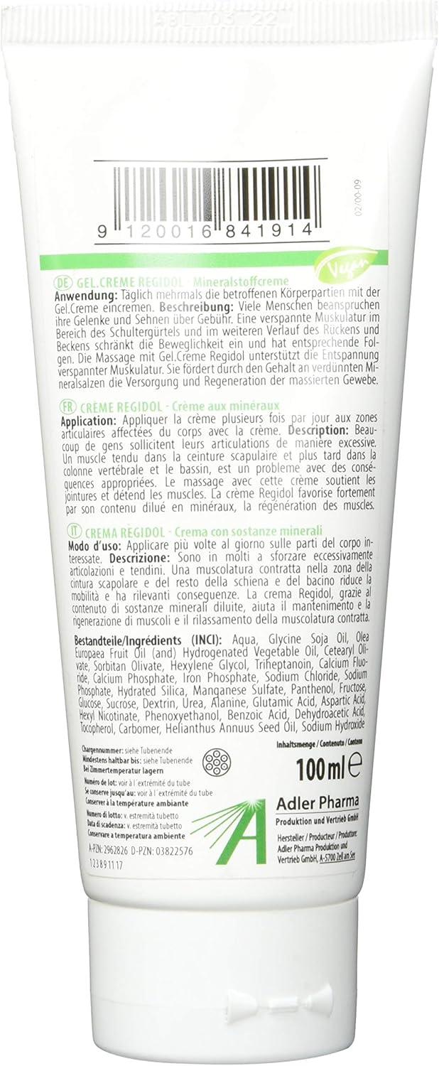Adler Pharma Regidol Joint Cream 100 ml - Effective Pain Relief for ...