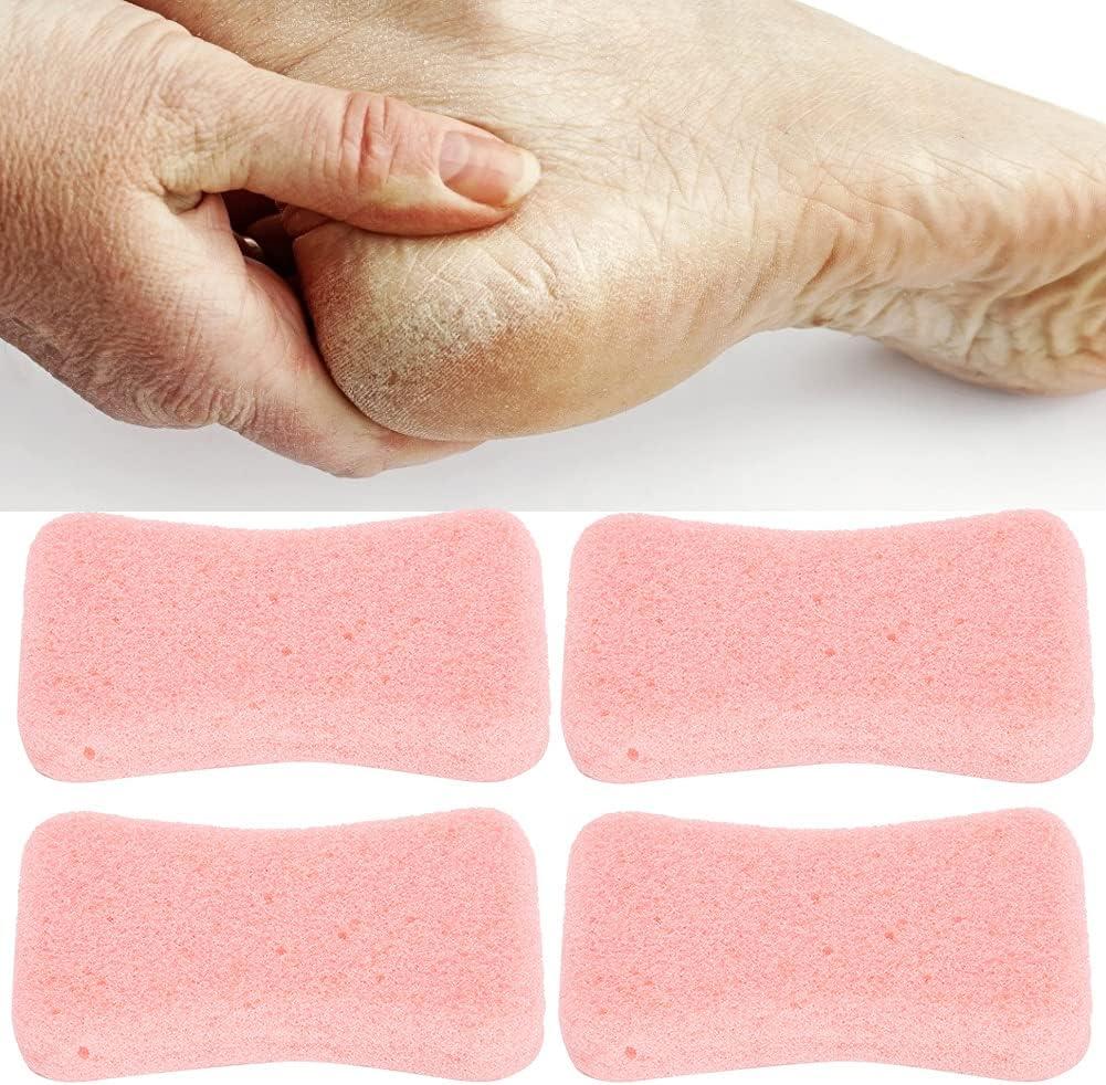 Premium Pink Pumice Stone Set - 4 Pieces for Effortless Foot Hand ...