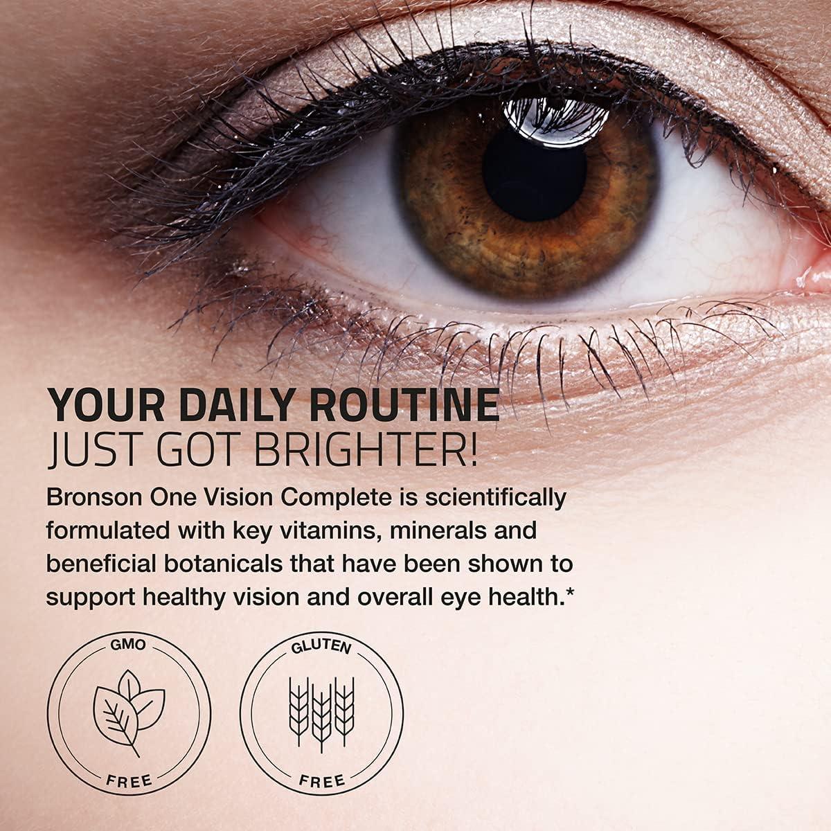 Bronson ONE Daily Vision 180 Tablets - Eye Health Support Multivitamin ...