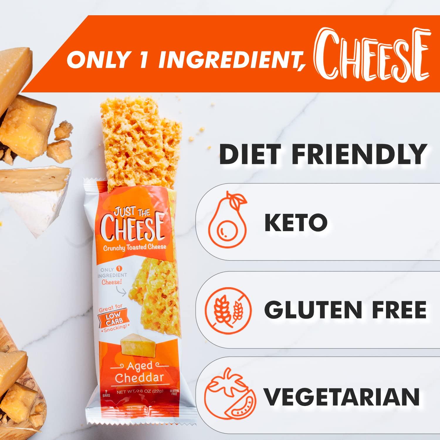 Just the Cheese Bars Variety Pack - Low Carb Snack, High Protein ...