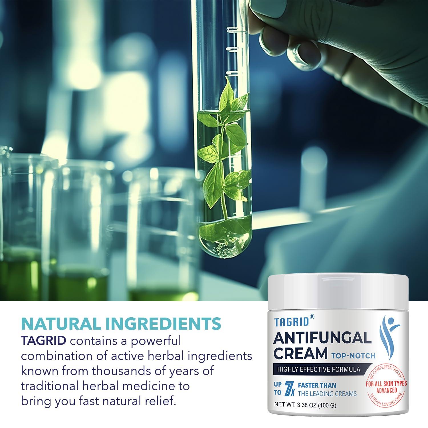 TAGRID Antifungal Cream - Relief for Ringworm Jock Itch Eczema & More ...