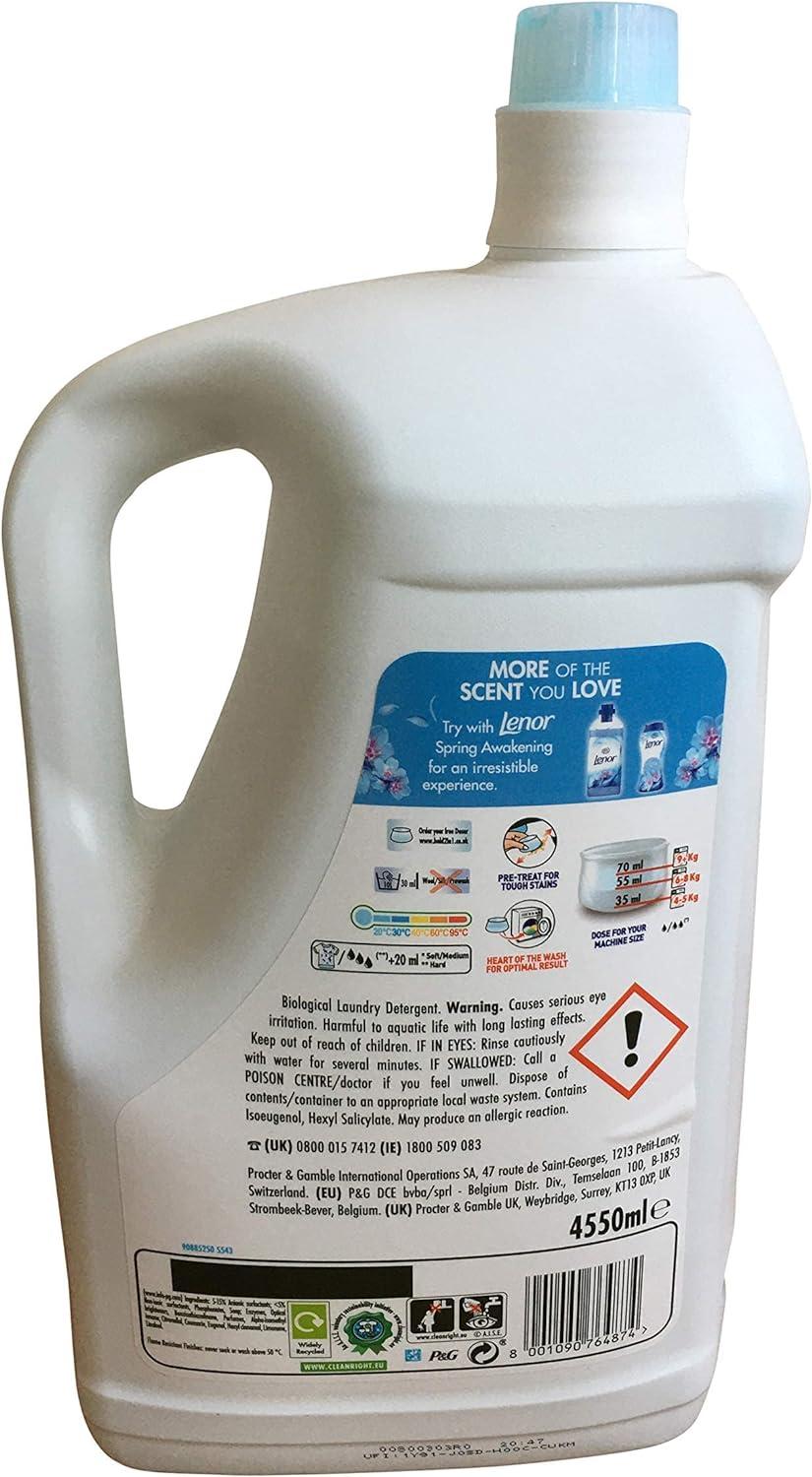 Bold 2 in 1 Bio Laundry Detergent Liquid with Lenor Freshness Spring ...
