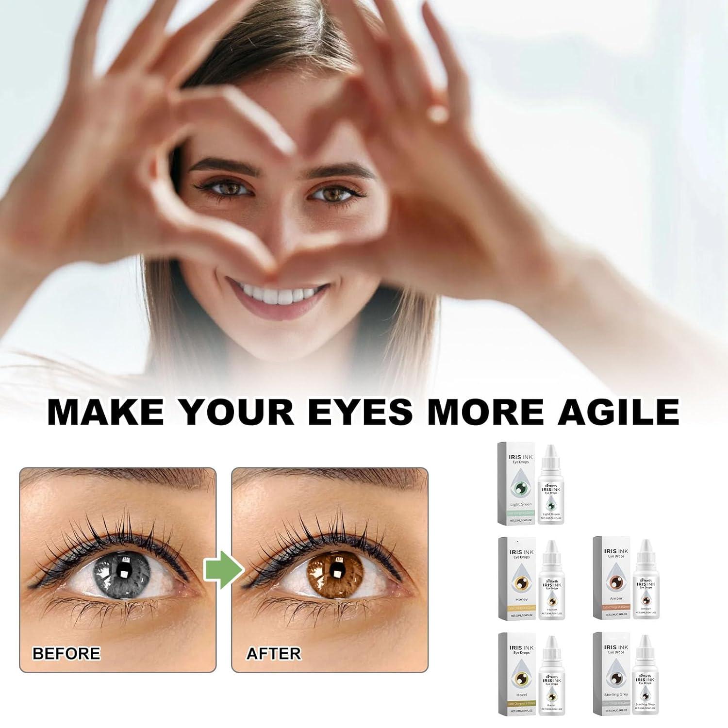 Fancy Drops Eye Color Changer - Change Your Eye Color to Amber ...