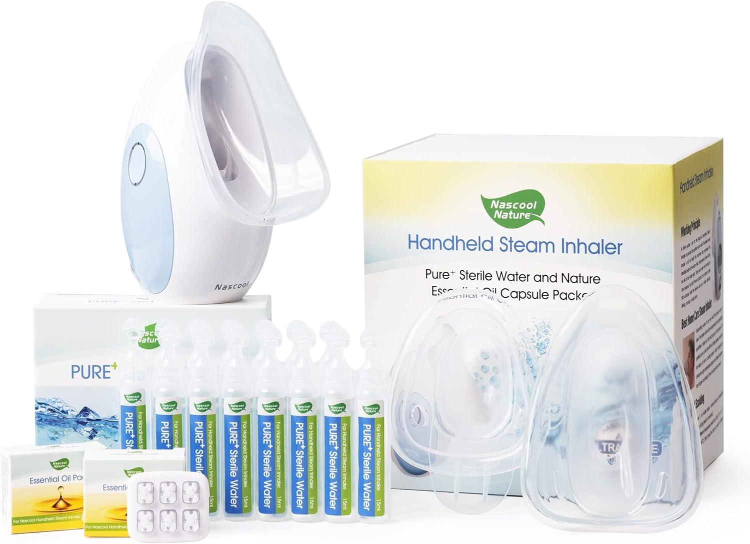 u201cNascool Facial Steamer with 3 Masks | Personal Nasal Humidifier ...