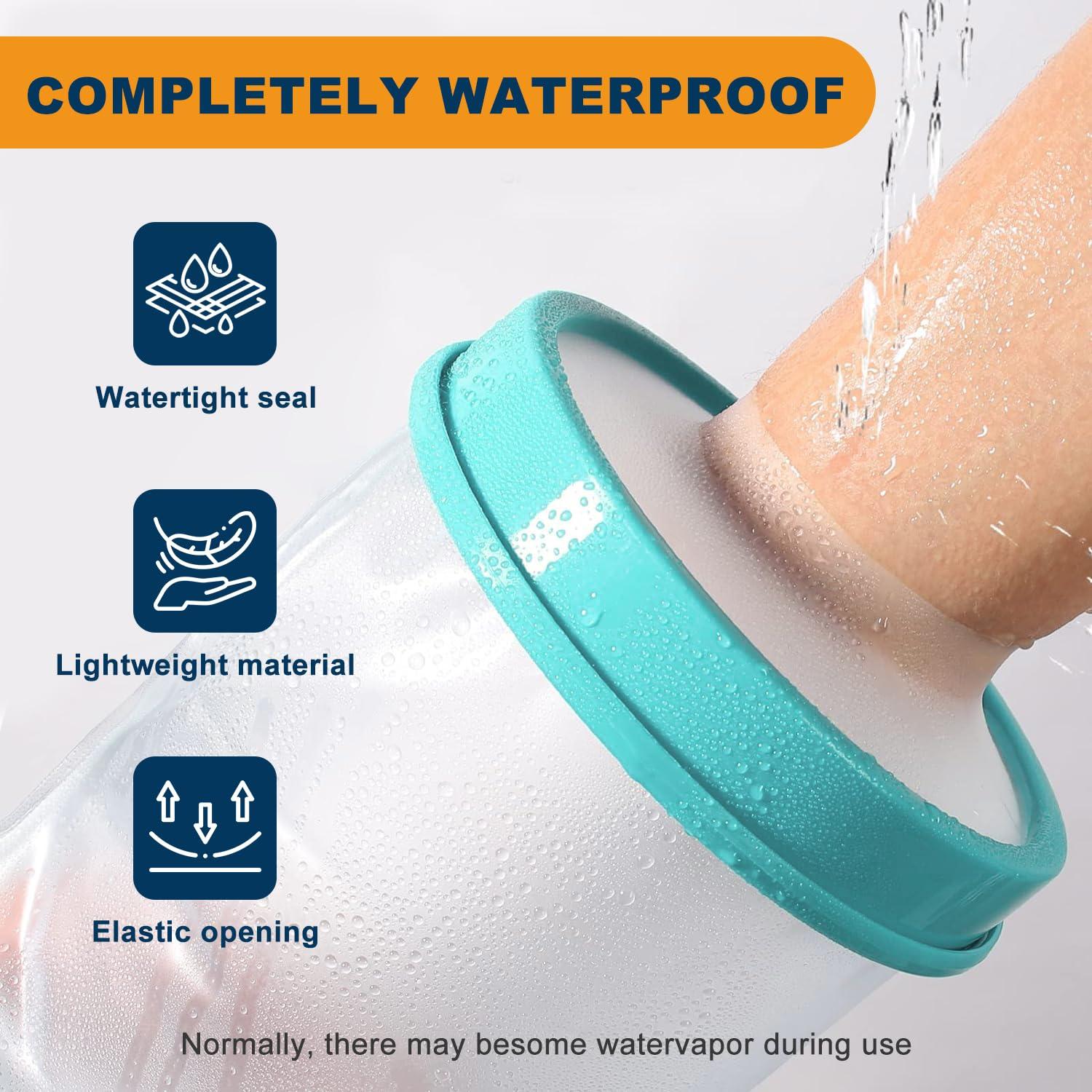 Waterproof Foot Cover for Shower - Reusable Adult Cast Protector ...
