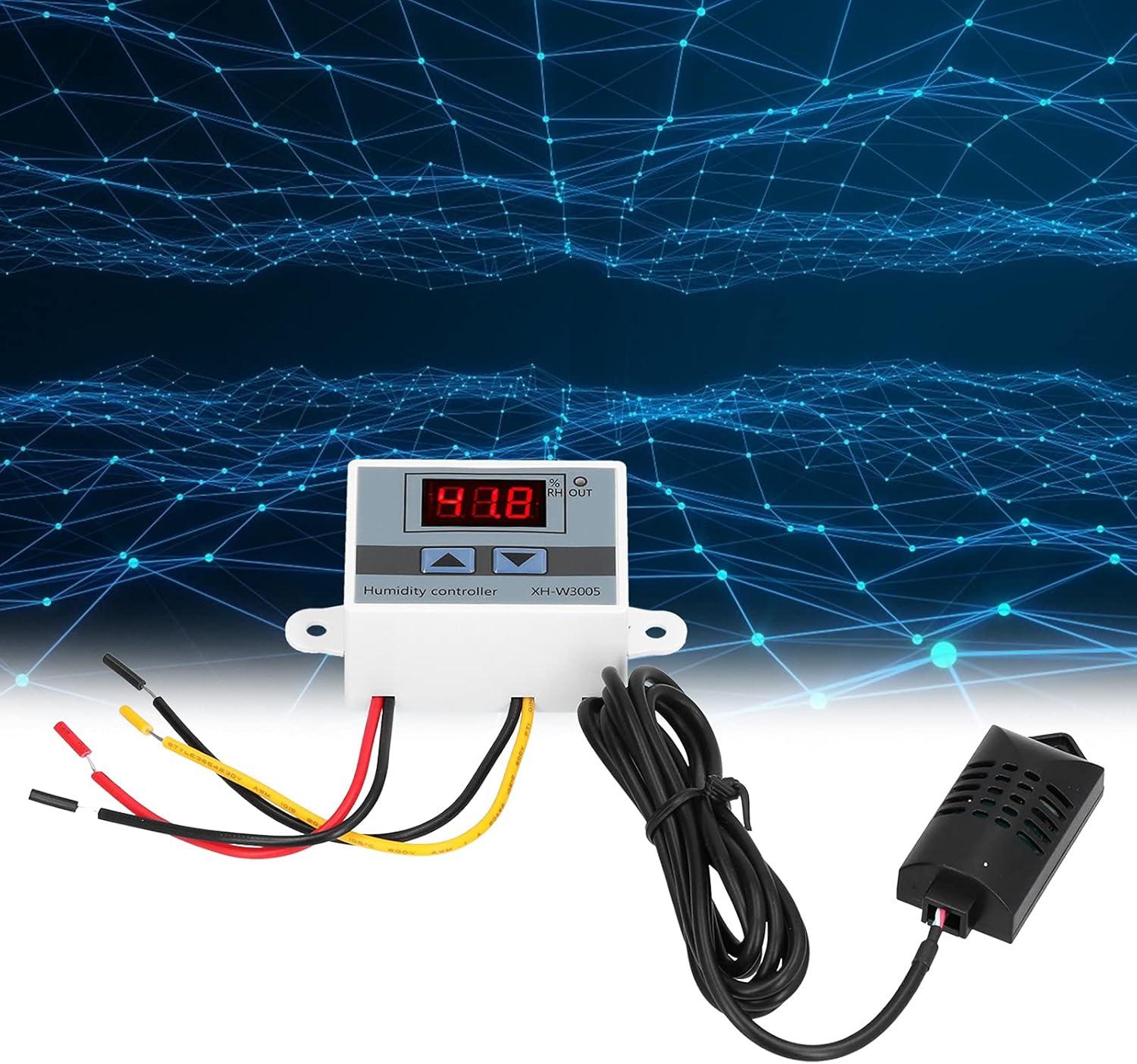 Digital Moisture Controller Module - LED Hygrometer Sensor Switch for ...