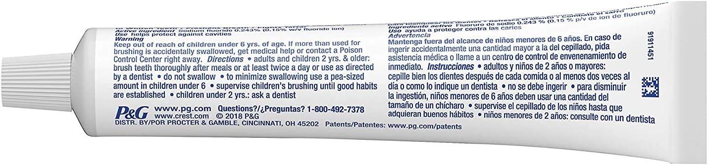 Crest Complete Plus Deep Clean 5.4 oz Value 2 Pack - 2 Count (4 Tubes ...