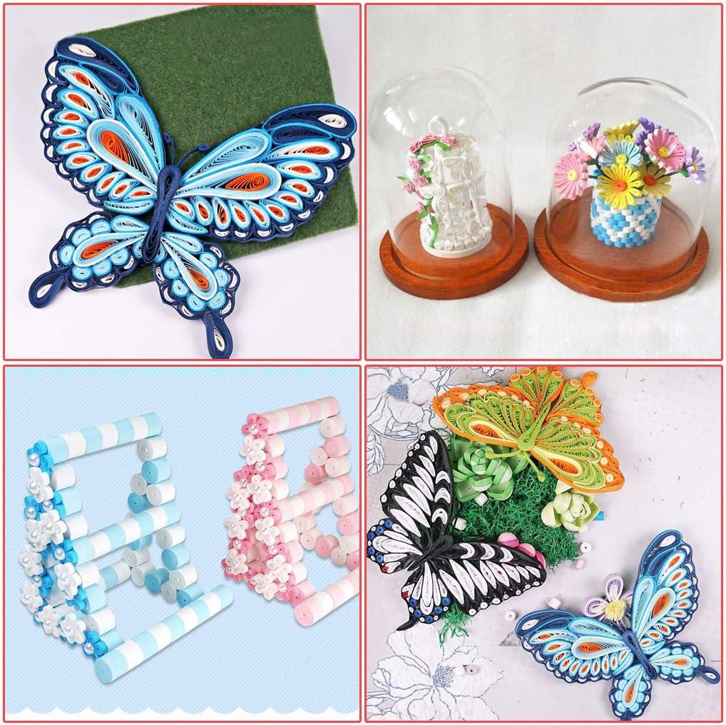 MDLUU Paper Quilling Kit with 1860 Strips and Quilling Tools and ...