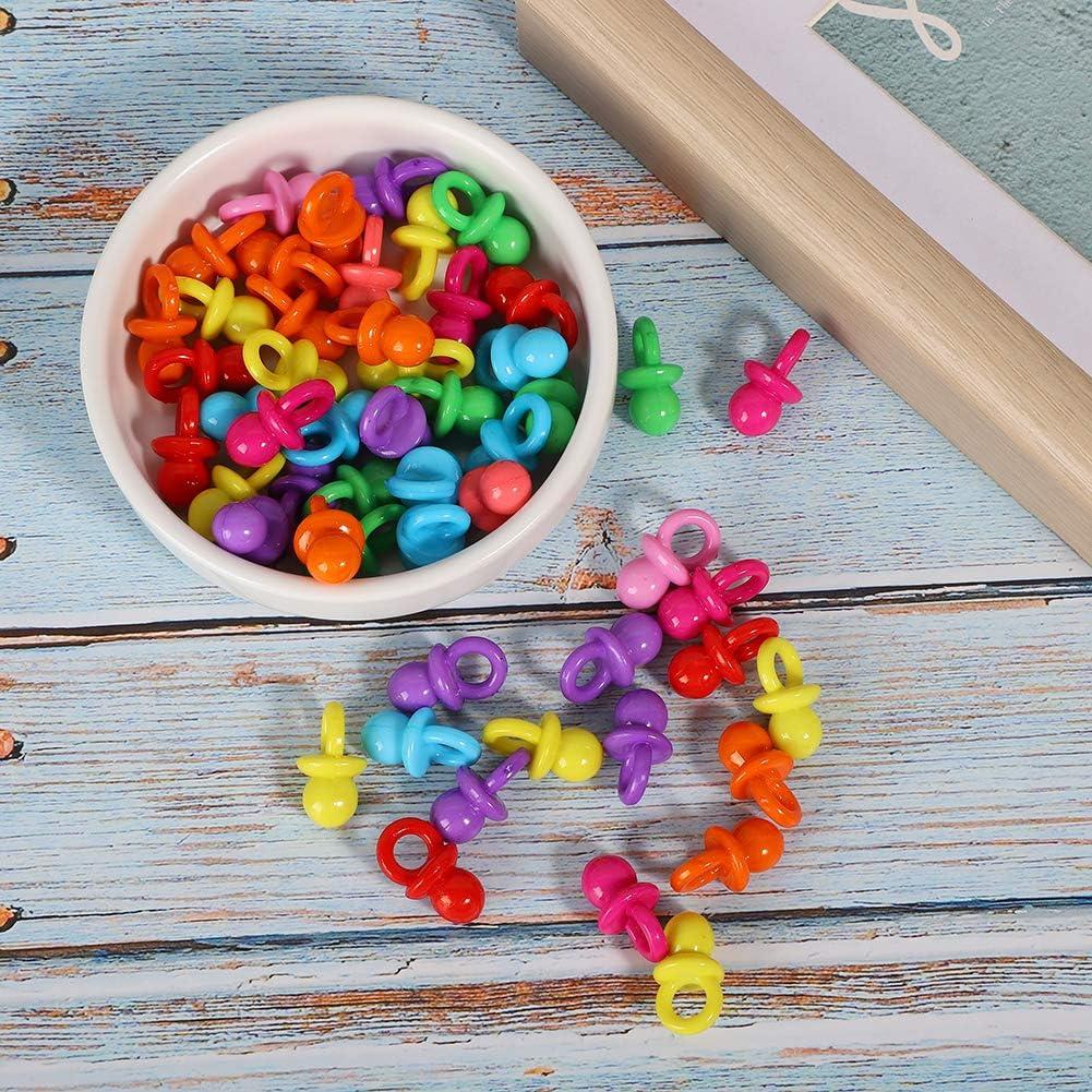 100 Amazing Baby Pacifier Toys - Safe Colorful Mini Acrylic Pacifiers ...