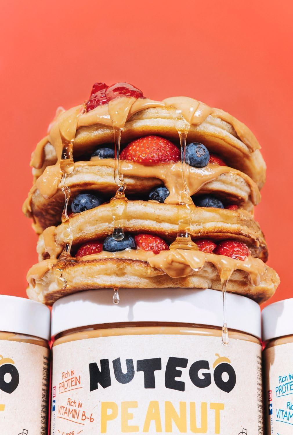 Nutego 100% Creamy Peanut Butter 1kg Natural no added sugar no added ...