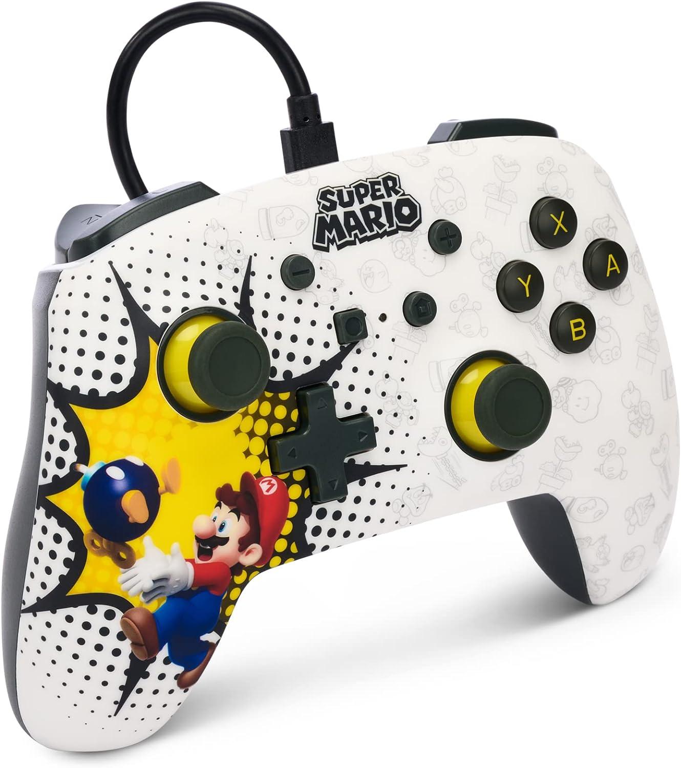 PowerA Bob-omb Blast Wired Controller for Nintendo Switch | Buy Now ...