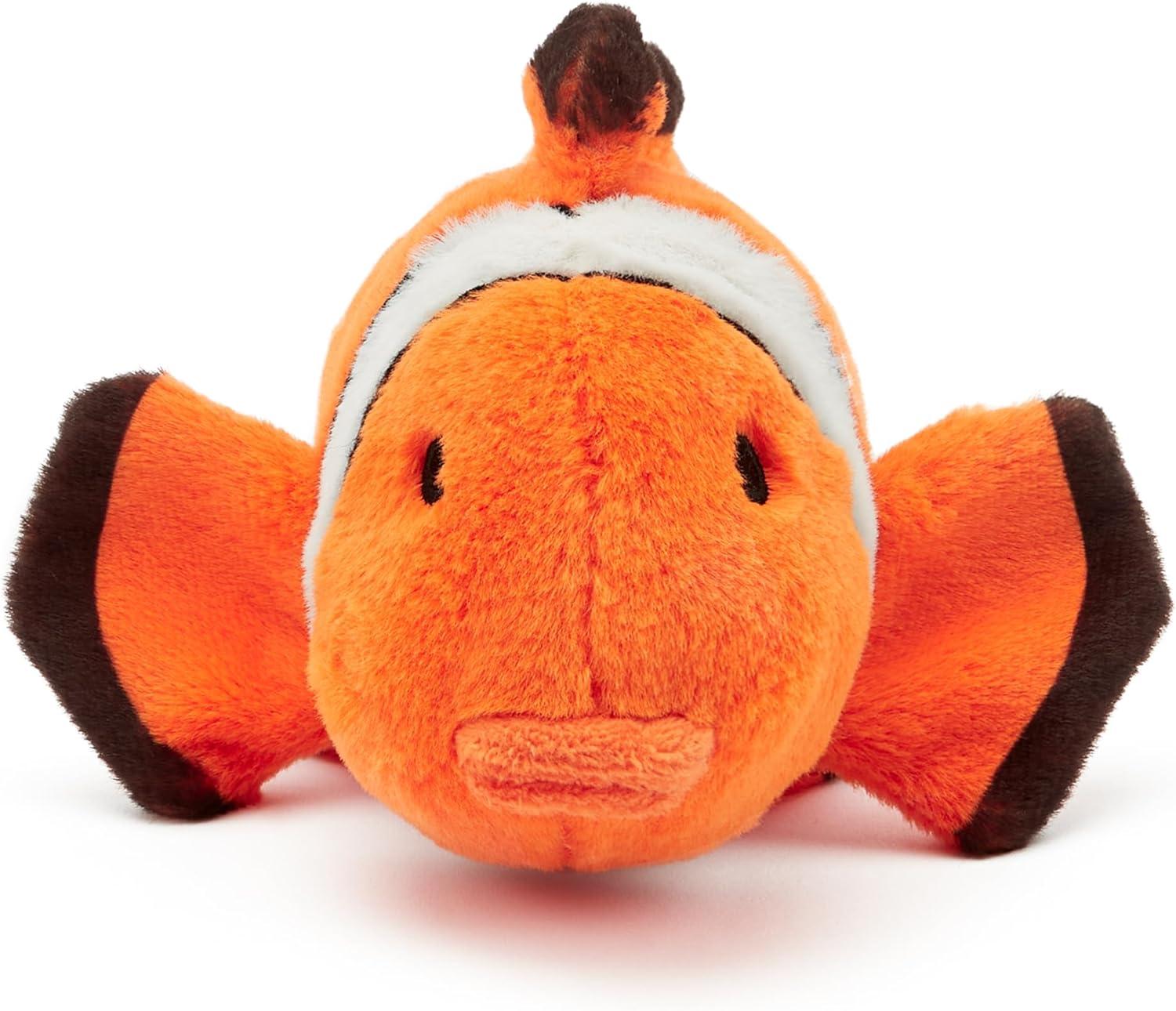 Zappi Co Ultra Soft Clown Fish Plush Toy - 22 cm | Eco-Friendly Newborn ...