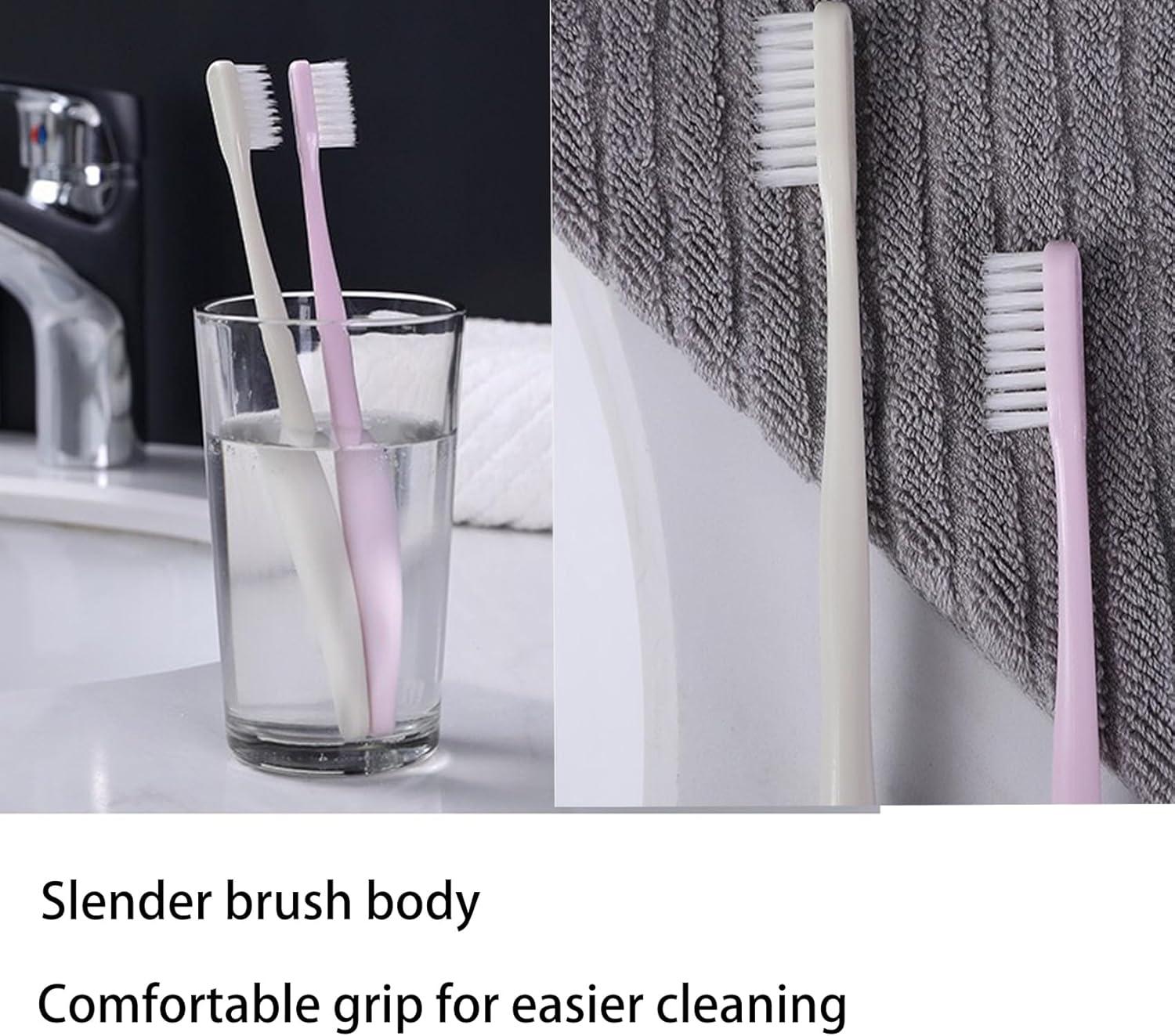 Extra Soft Toothbrushes for Adults - 20 000 Bristles (10-Pack) | Gentle ...
