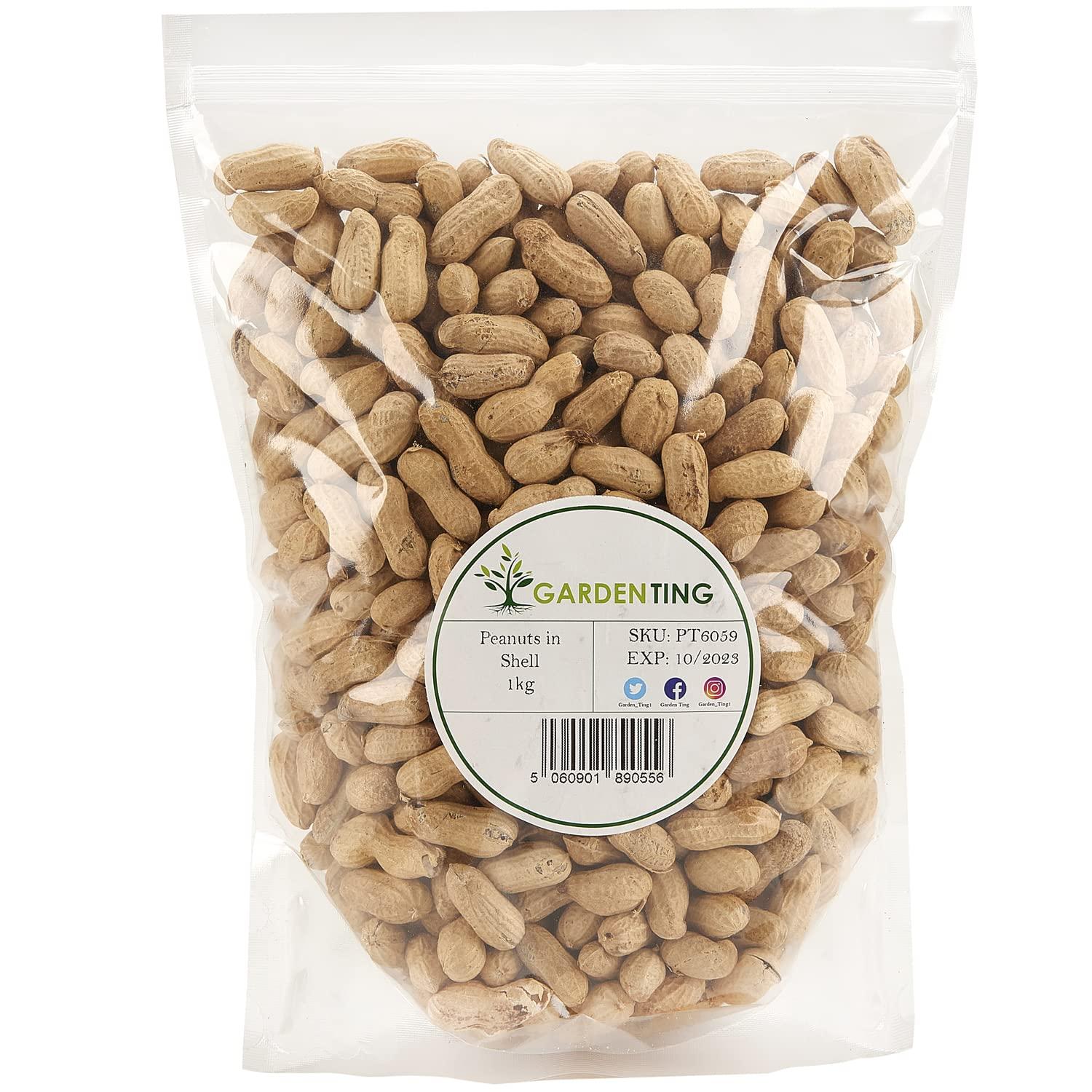 Peanuts in Shell Monkey Nuts 1kg | Buy Now with Express International Delivery | GoSupps.com