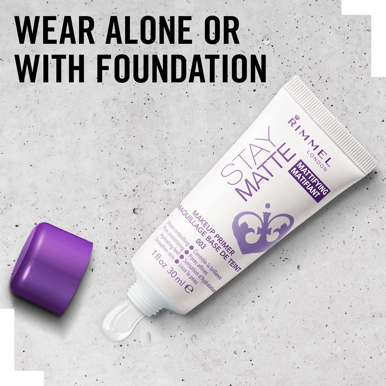 Rimmel Stay Matte Mattifying Primer - 1 oz, Pack of 1 | Buy Now with ...